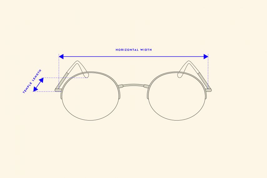 Explanation How To Measure The Glasses Size