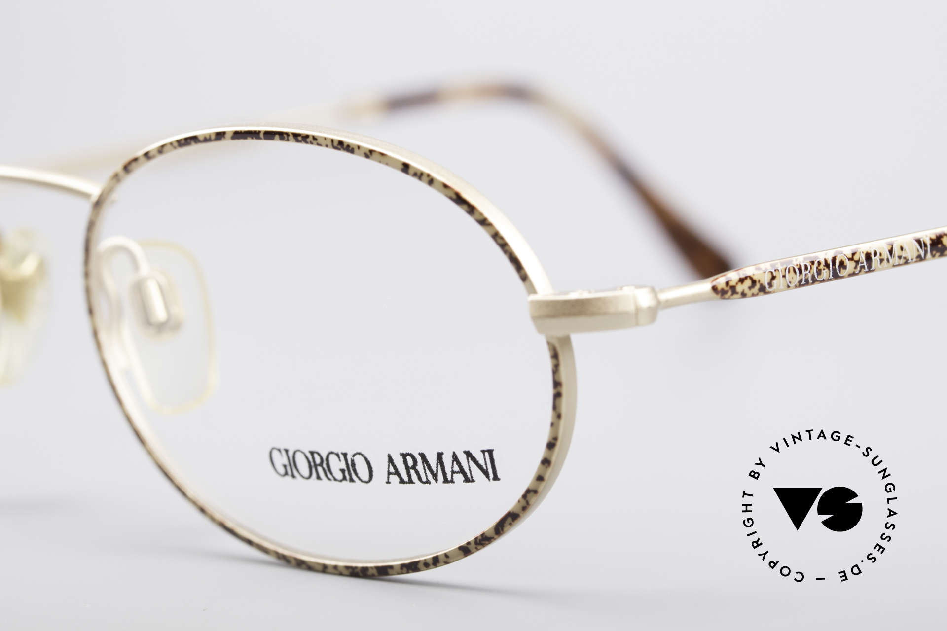 Glasses Giorgio Armani 125 Oval Vintage Frame
