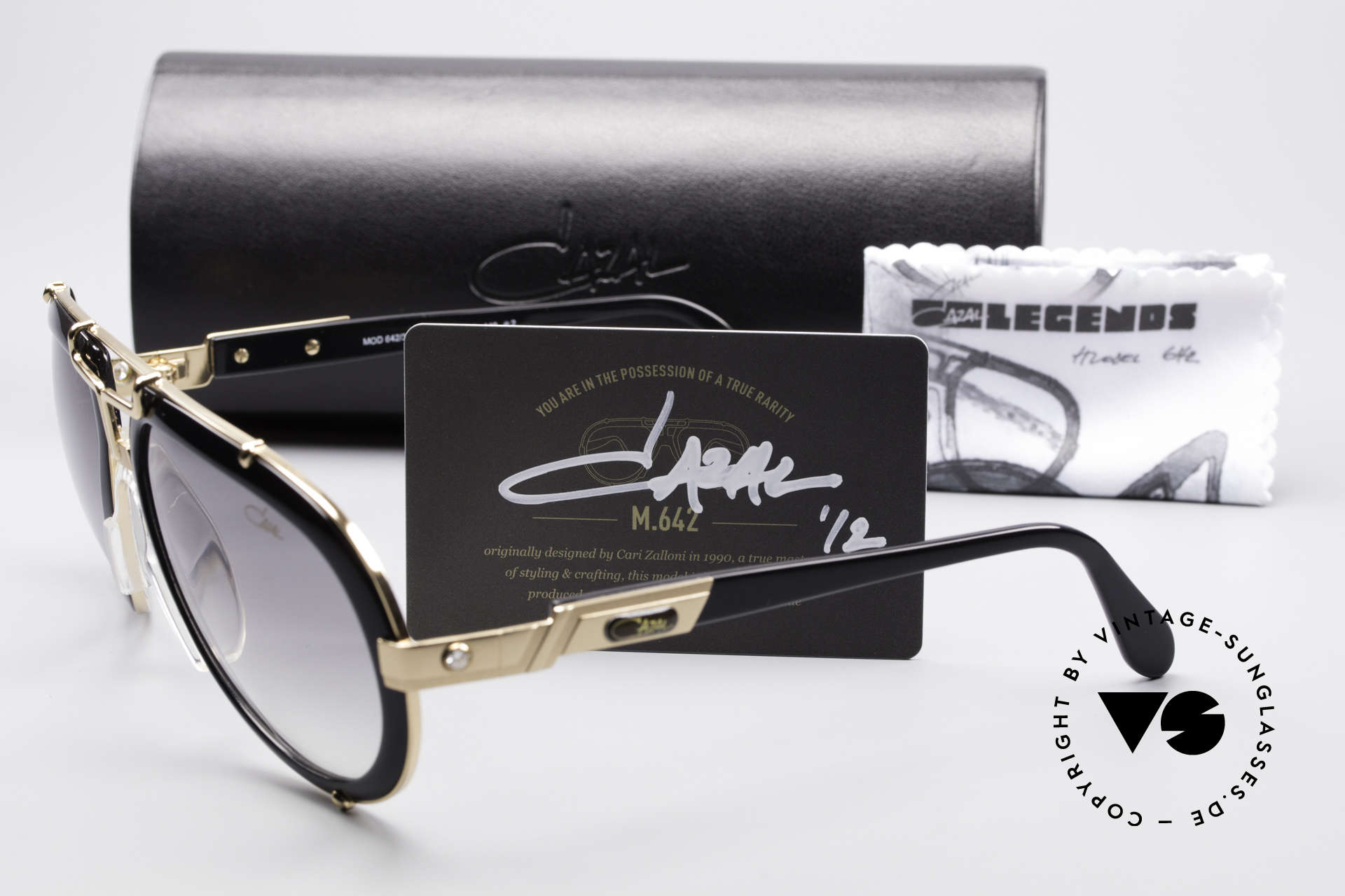 Sunglasses Cazal 642 - 0.44 ct Diamond Sunglasses