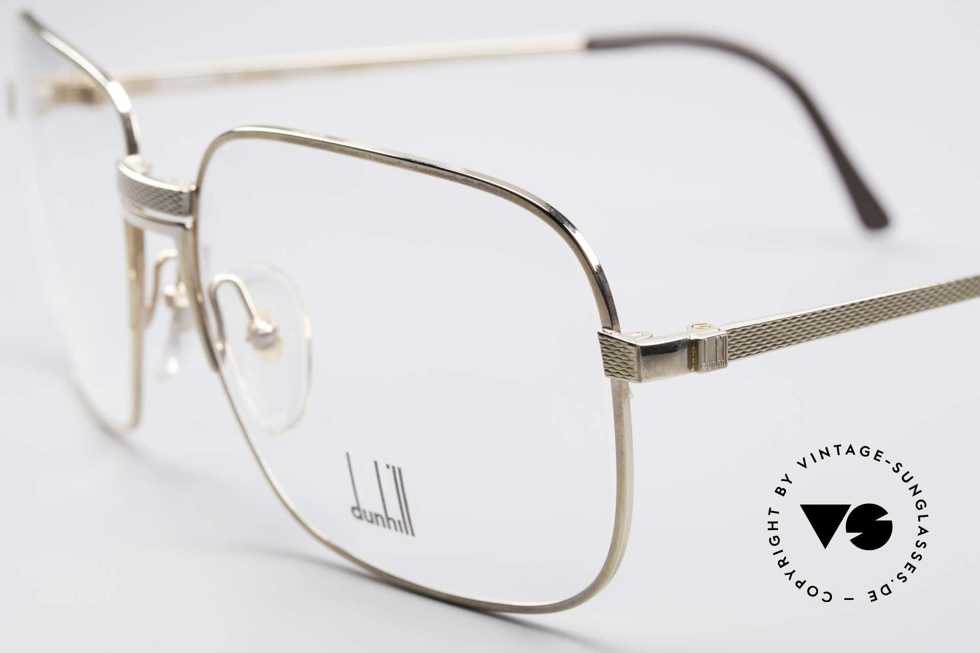 Glasses Dunhill 6090 Gold Plated 90's Eyeglasses