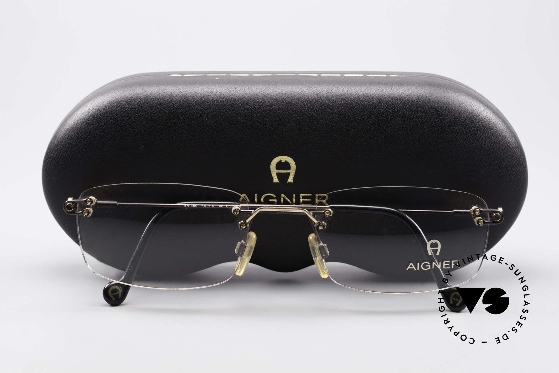 Glasses Aigner EA360 Rimless Vintage Glasses