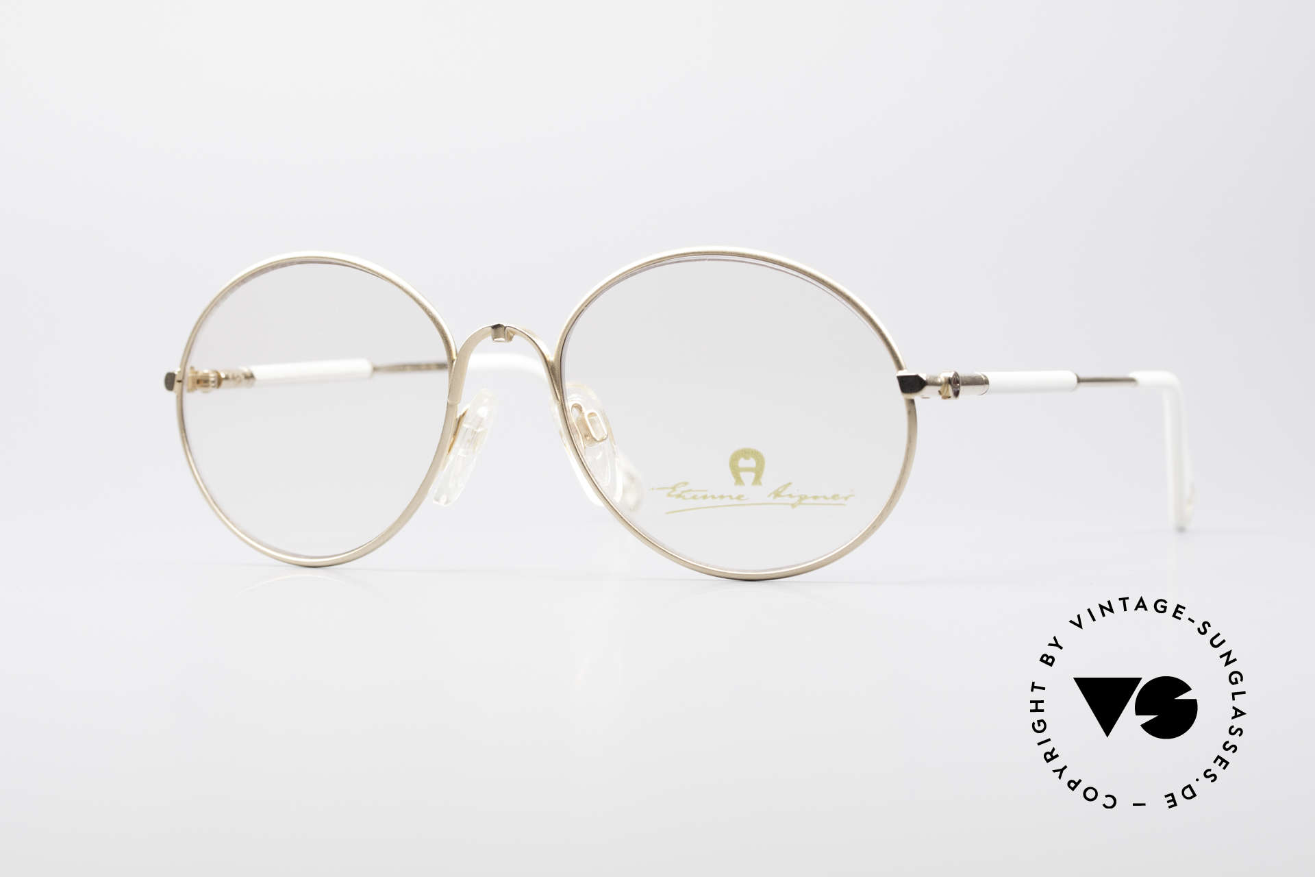 Glasses Aigner EA13 Small Round 80's Eyeglasses