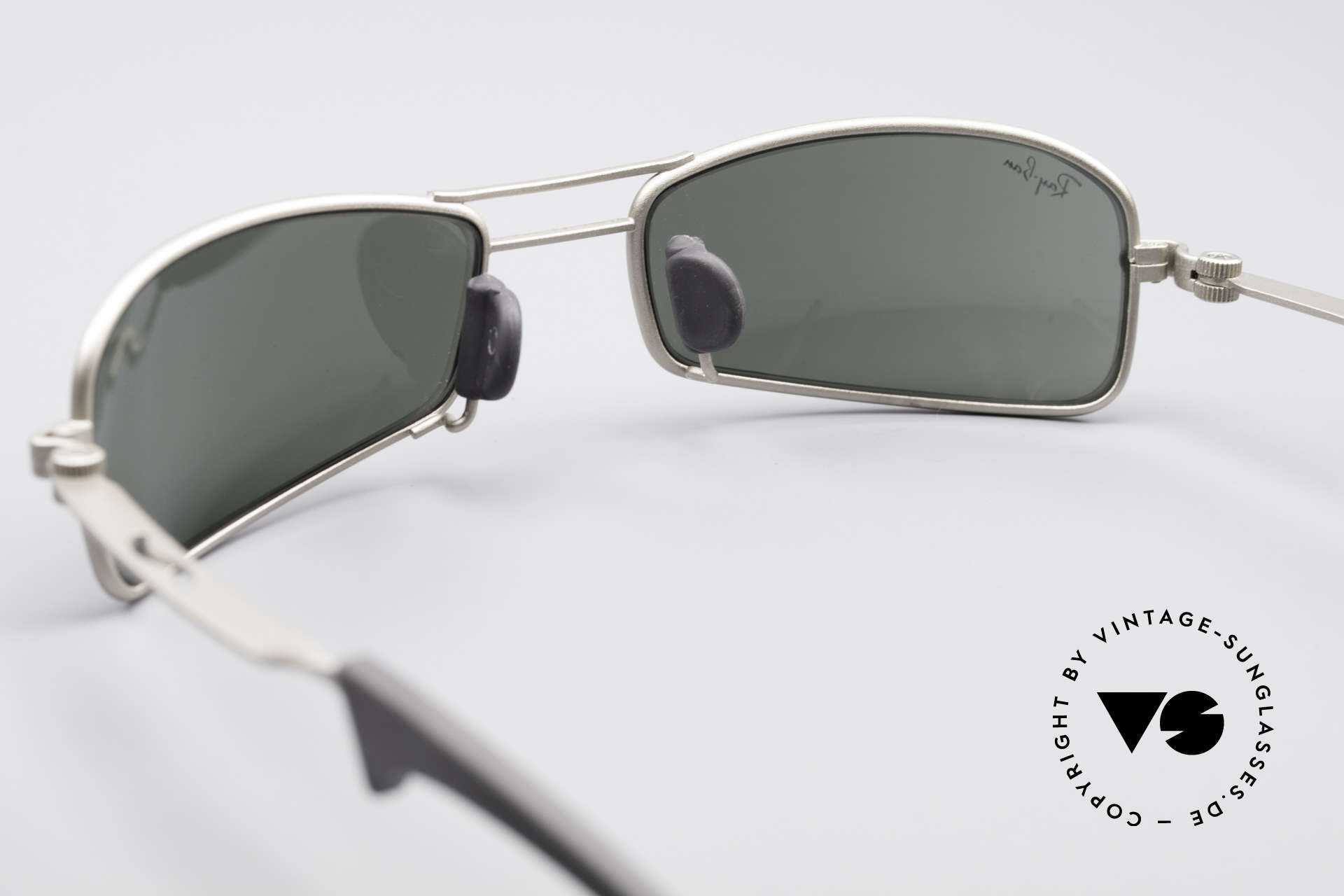 Sunglasses Ray Ban Orbs 9 Base Square G15 Green B&L USA Shades