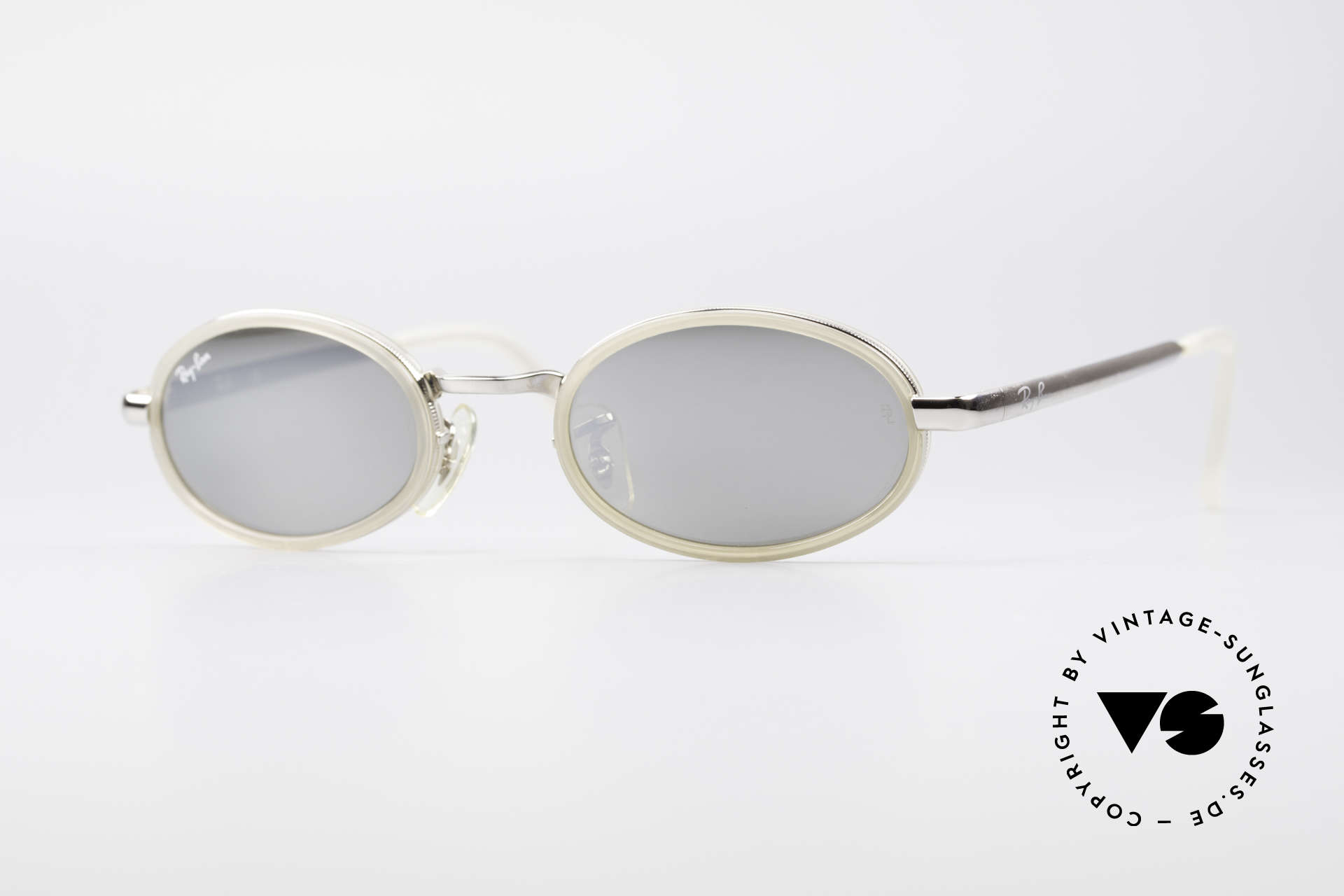 Sunglasses Ray Ban Sidestreet Combo 2000 Crossroad Oval Mirrored