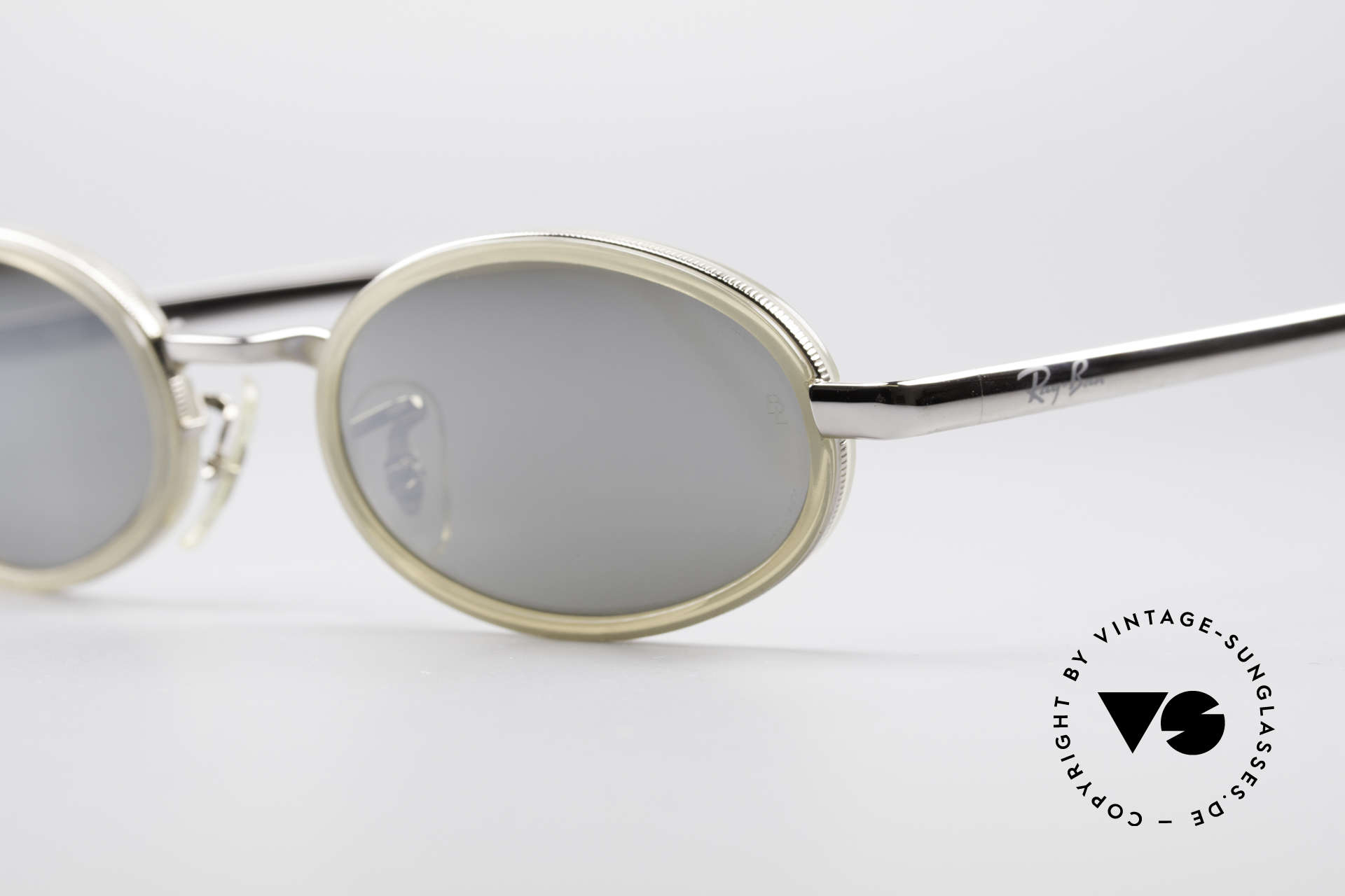 Sunglasses Ray Ban Sidestreet Combo 2000 Crossroad Oval Mirrored