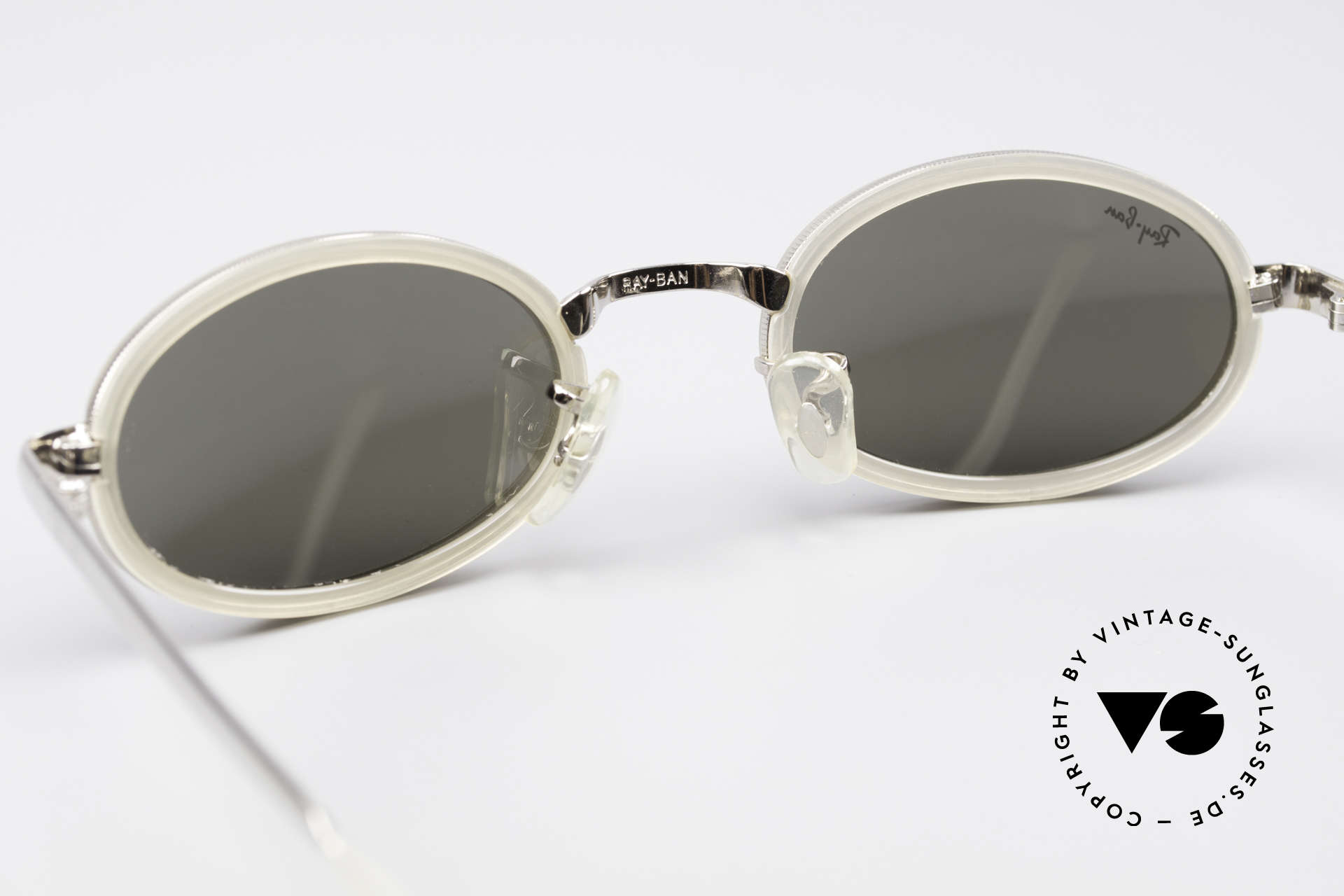 Sunglasses Ray Ban Sidestreet Combo 2000 Crossroad Oval Mirrored