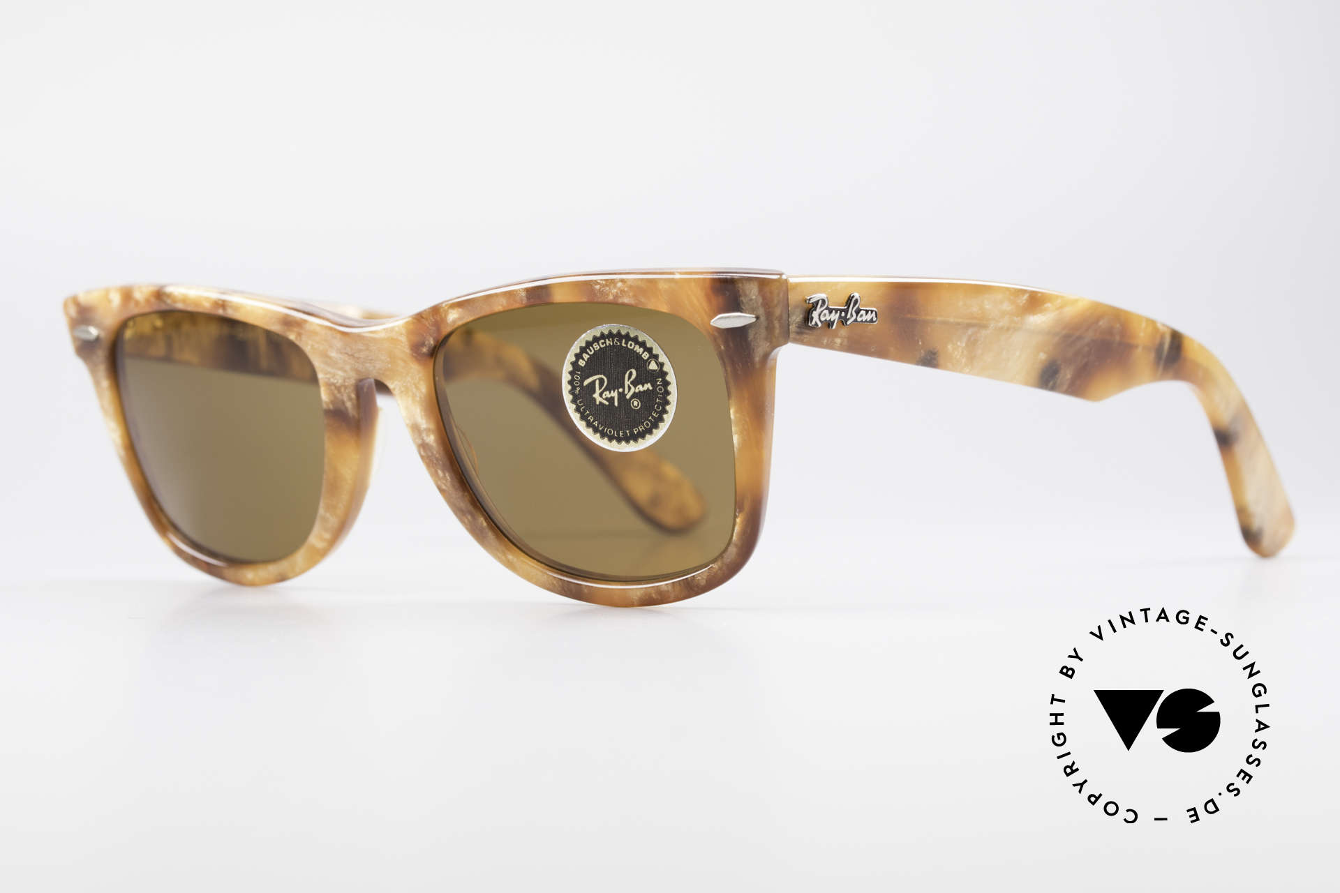 Sunglasses Ray Ban Wayfarer I Limited Edition Blond Frost Vintage Sunglasses