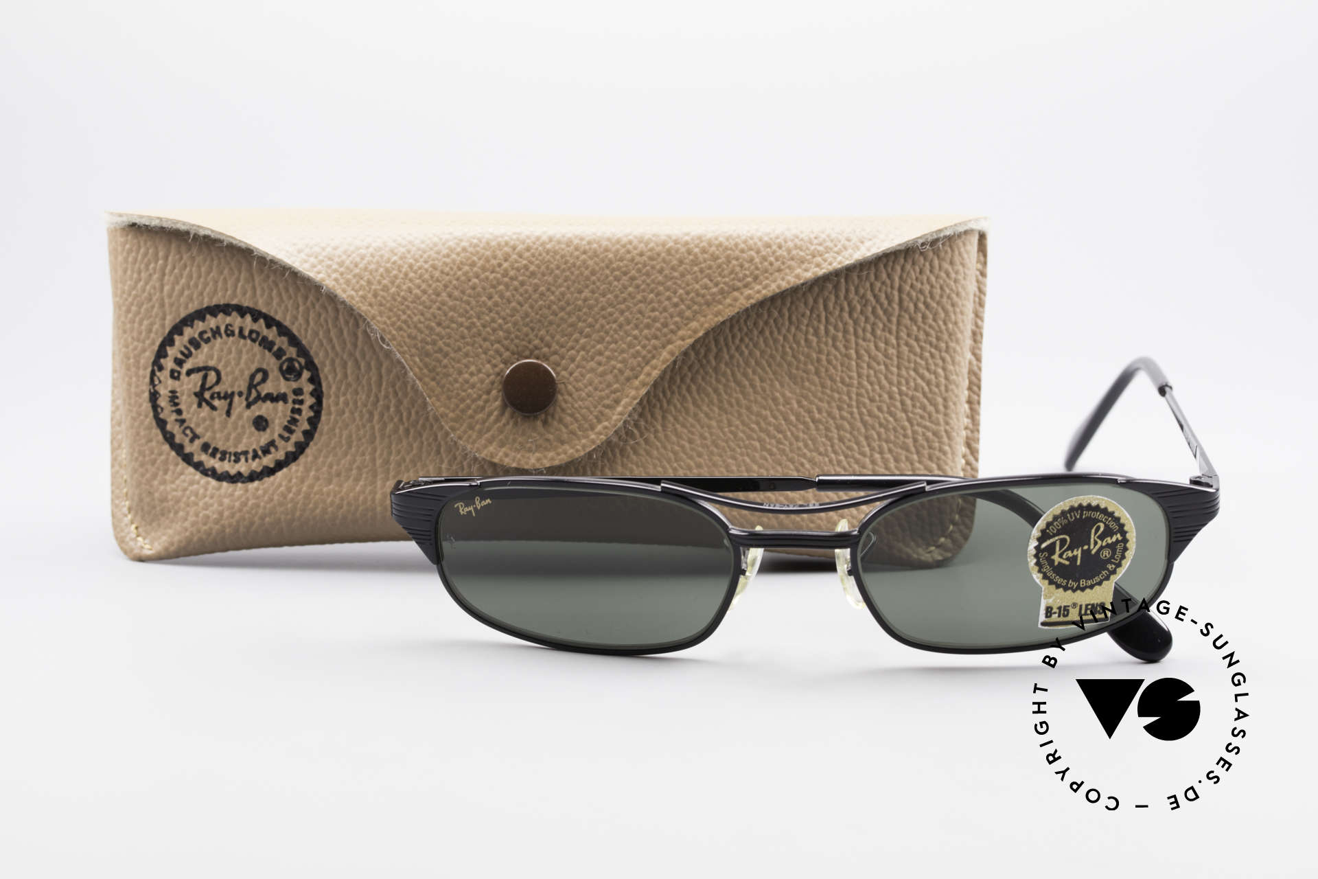 Sunglasses Ray Ban Signet Square Old B&L USA 80's Sunglasses