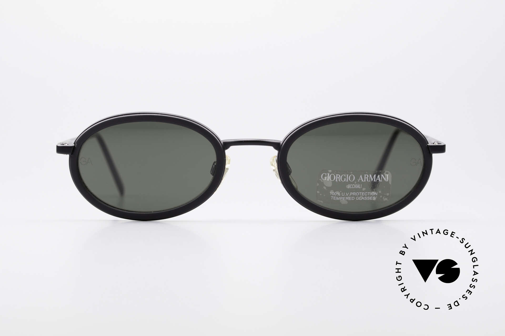 Sunglasses Giorgio Armani 258 Oval Vintage Sunglasses