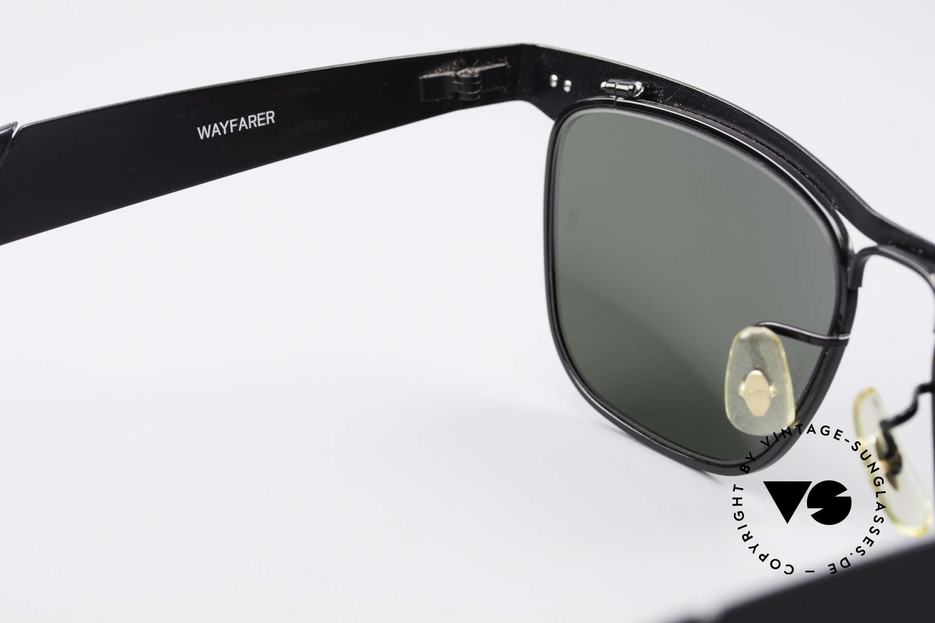 Sunglasses Ray Ban Wayfarer Metal Usa Bandl Original 80s Shades