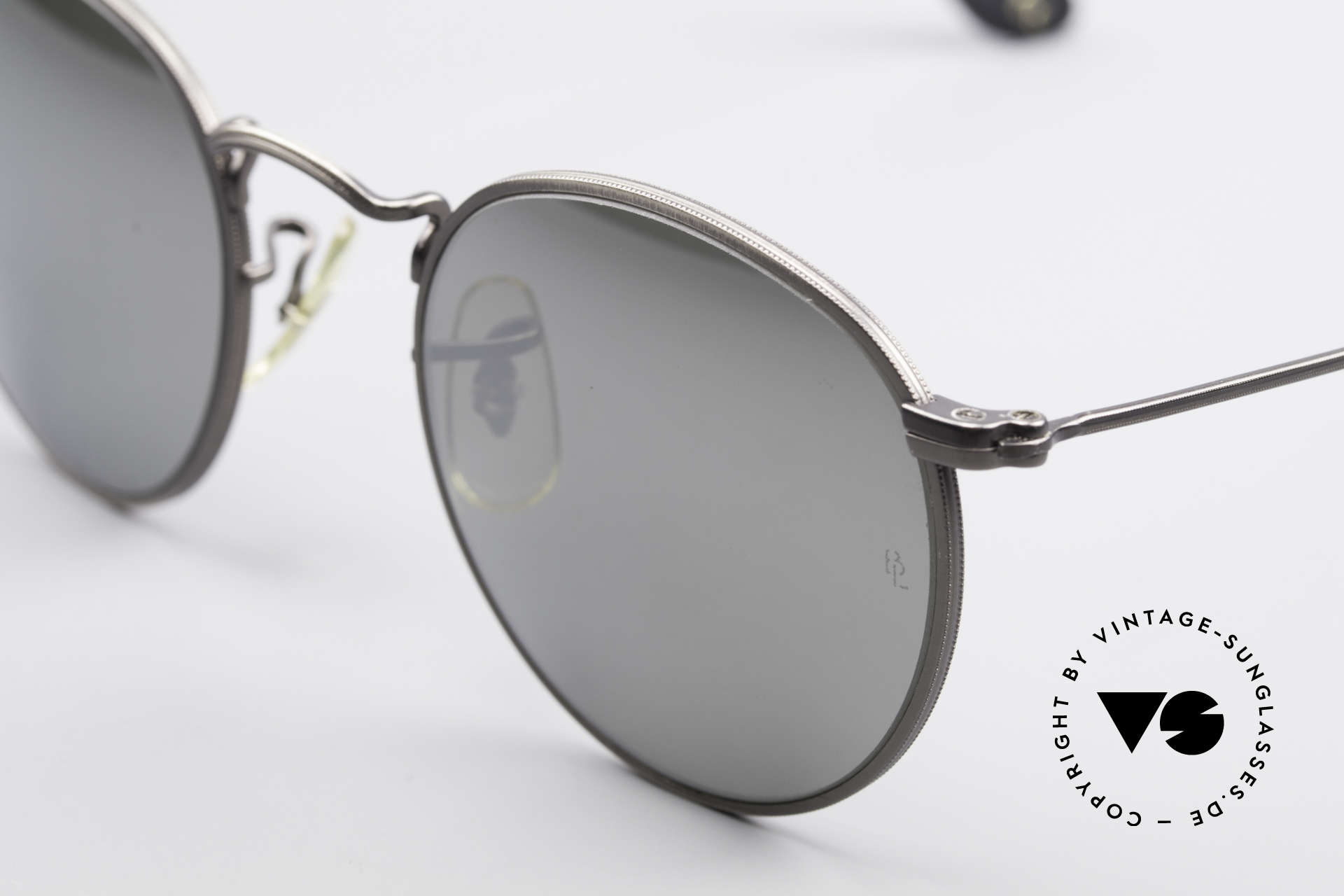 Sunglasses Ray Ban Round Metal 47 Mirrored B&L USA Sunglasses