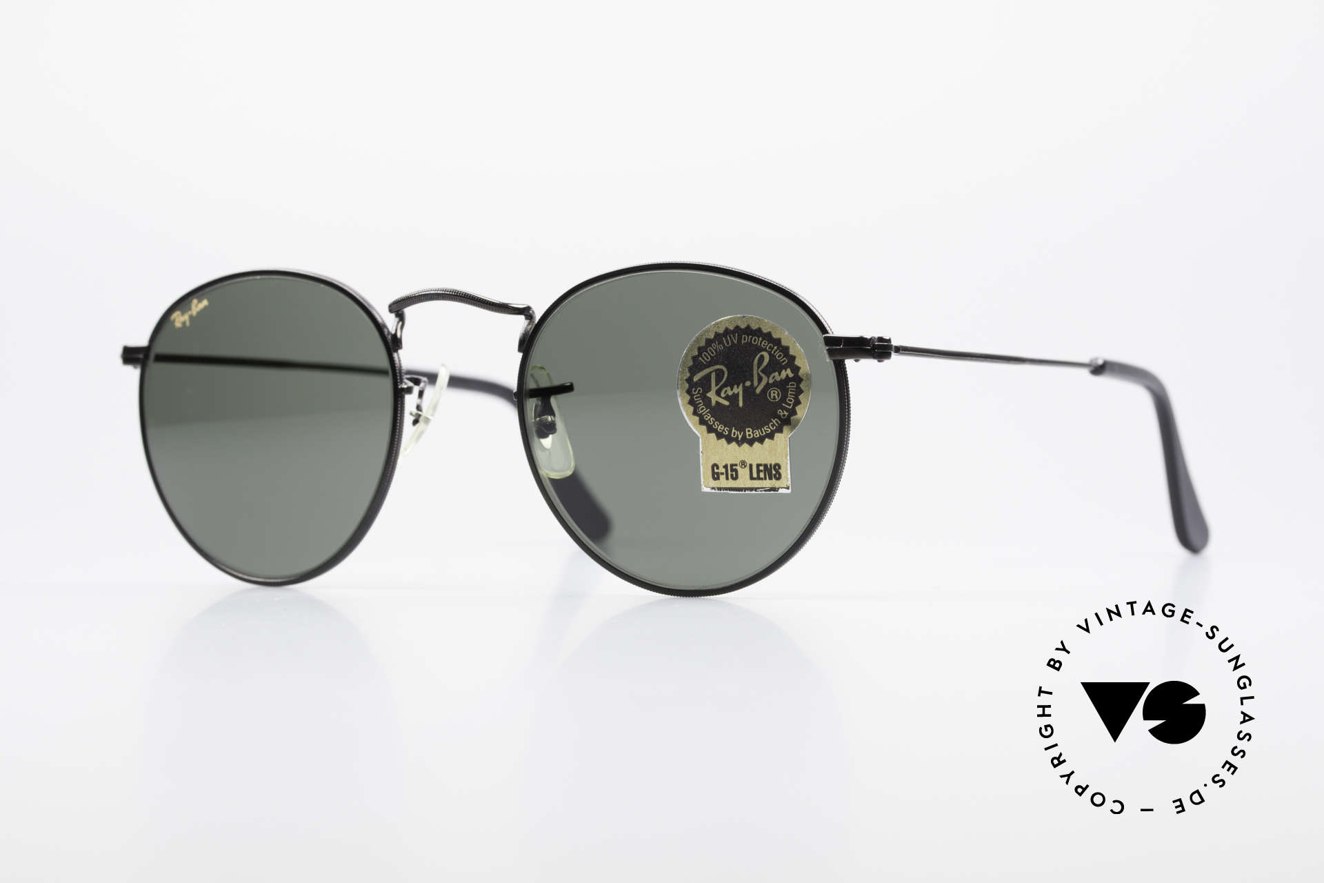 Sunglasses Ray Ban Round Metal 47 Small Round USA Sunglasses