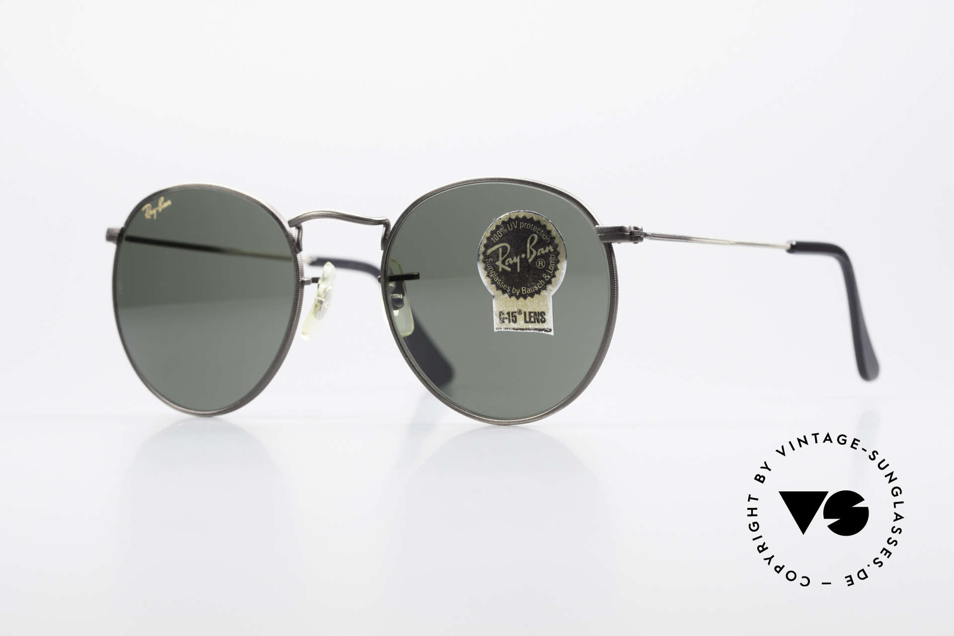 Sunglasses Ray Ban Round Metal 49 Round Vintage Sunglasses USA