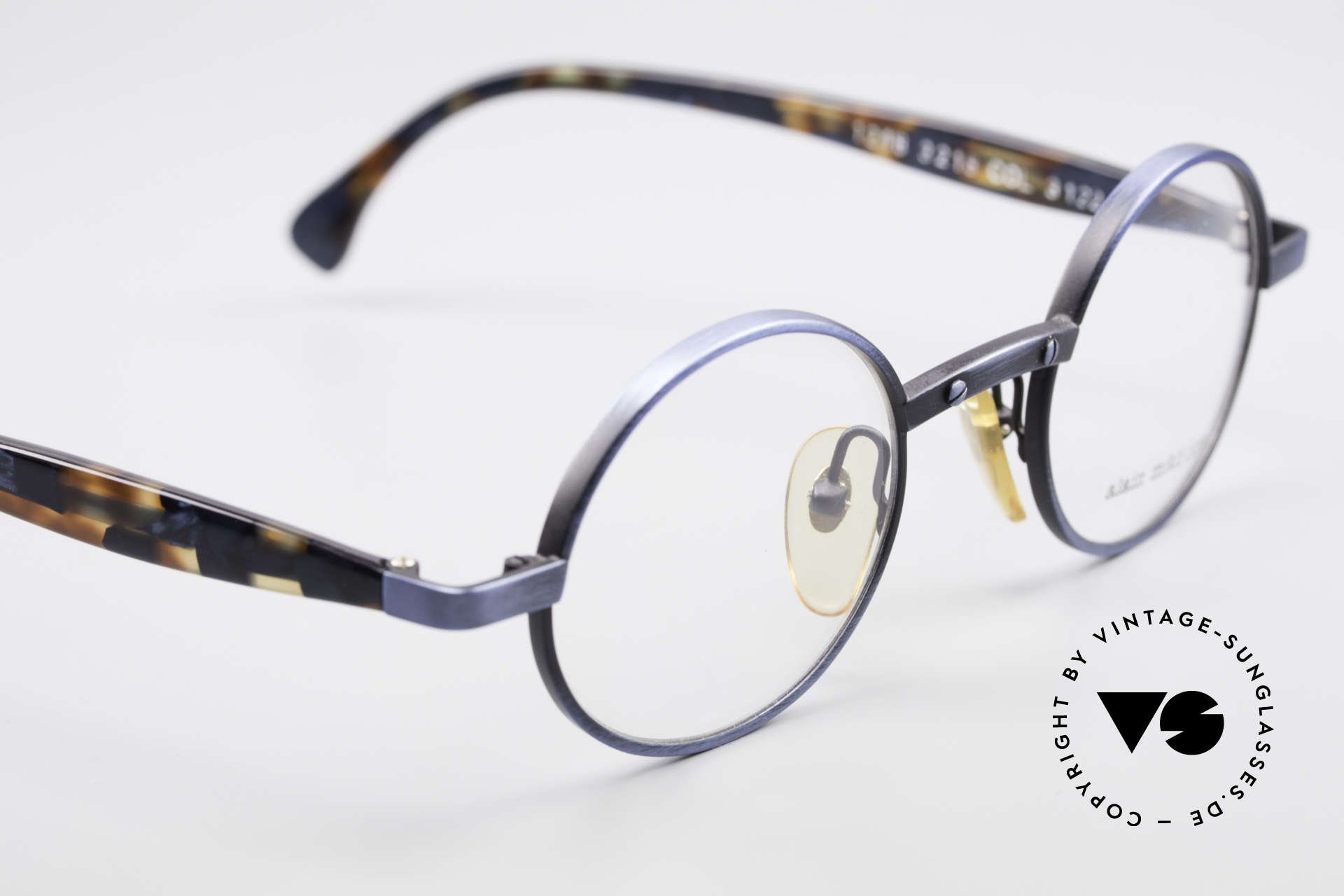 Glasses Alain Mikli 1218 / 3218 Round Designer Glasses 90's