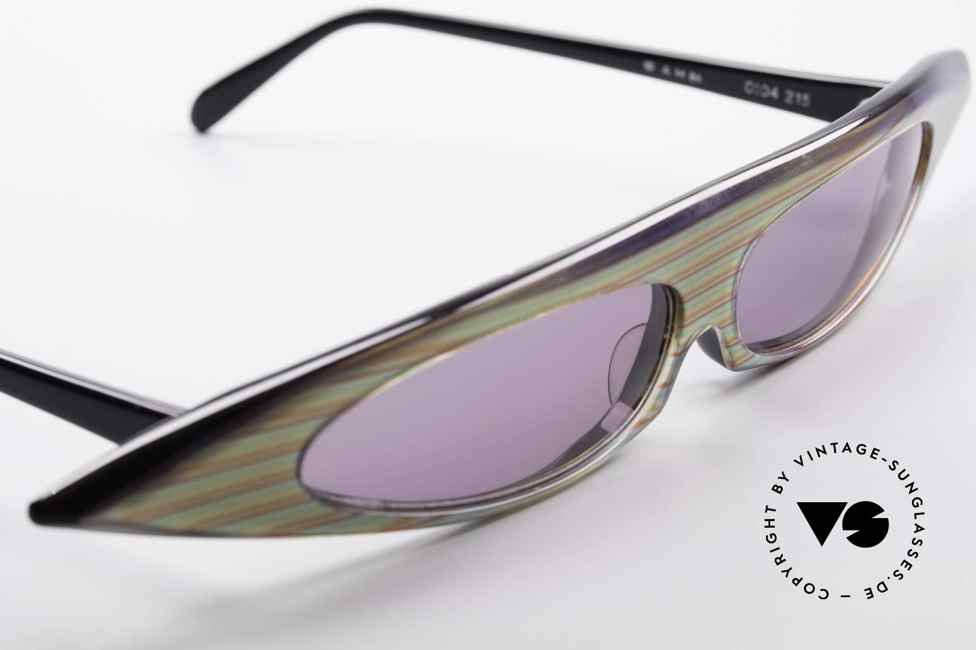 Sunglasses Alain Mikli 0104 / 215 Futuristic 1980's Sunglasses