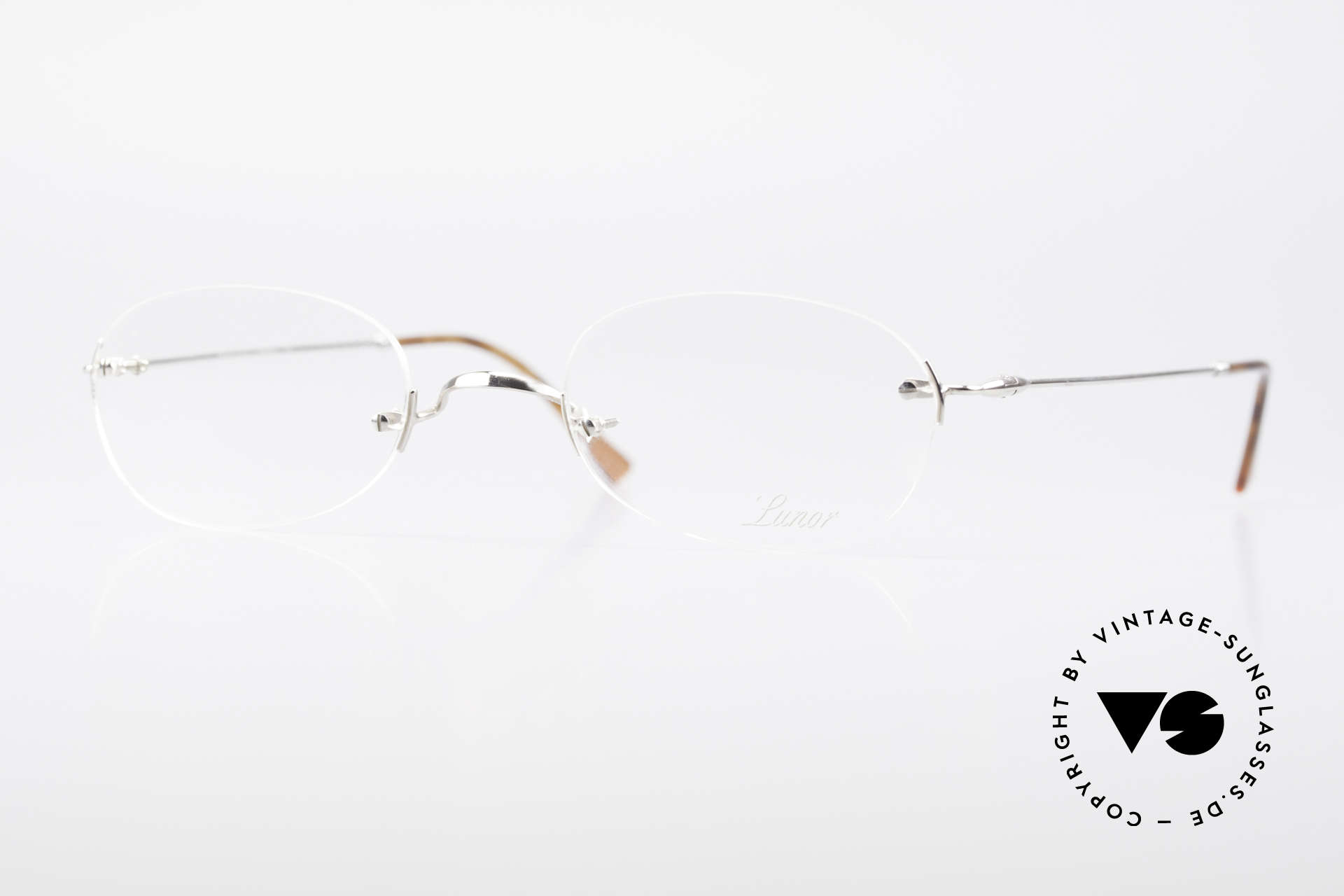Glasses Lunor Rimless Timeless Vintage Eyeglasses