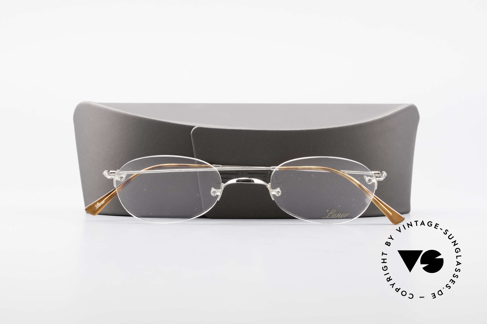 Glasses Lunor Rimless Timeless Vintage Eyeglasses