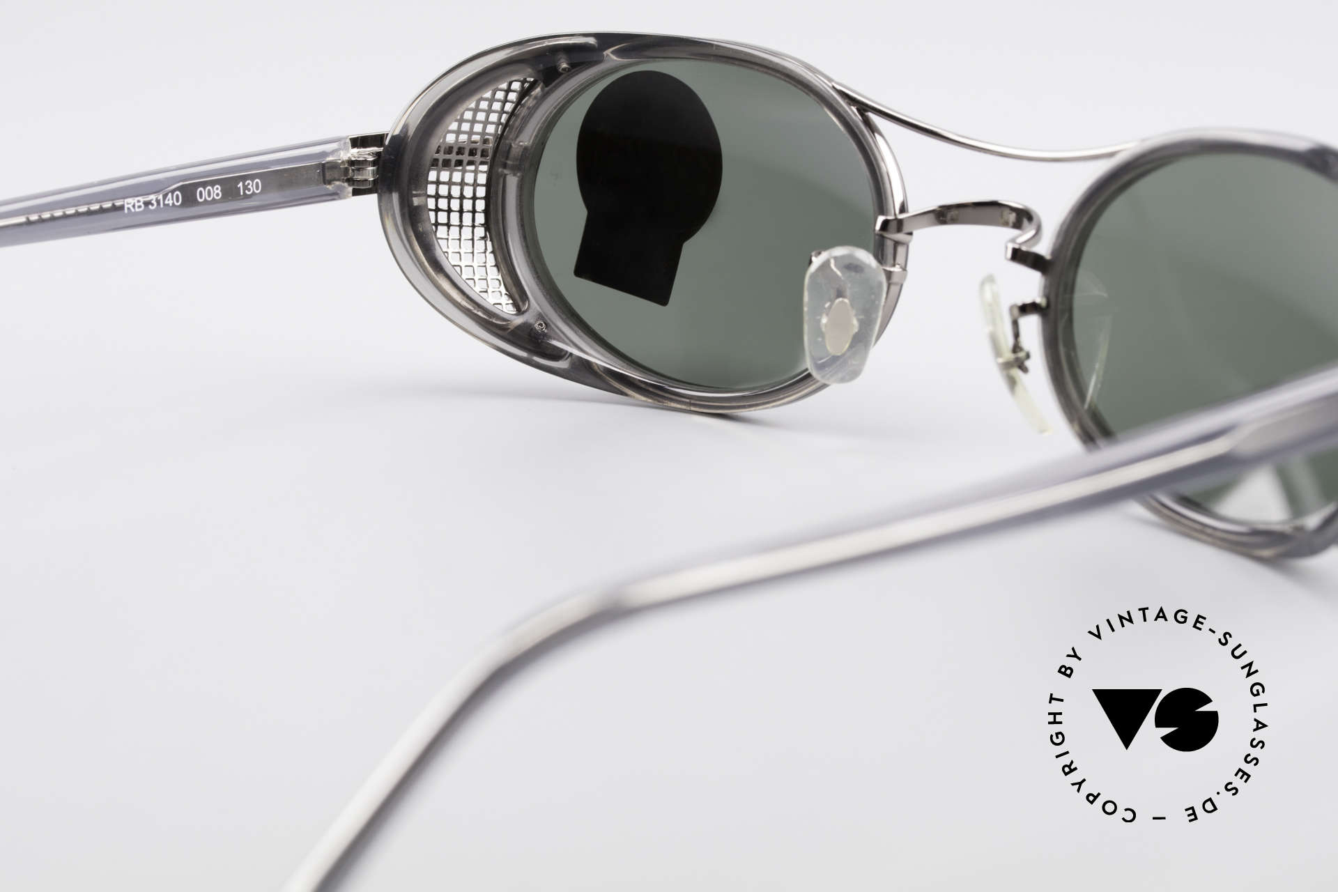 Sunglasses Ray Ban Chaos RB3140 B&L USA Luxottica Italy Hybrid