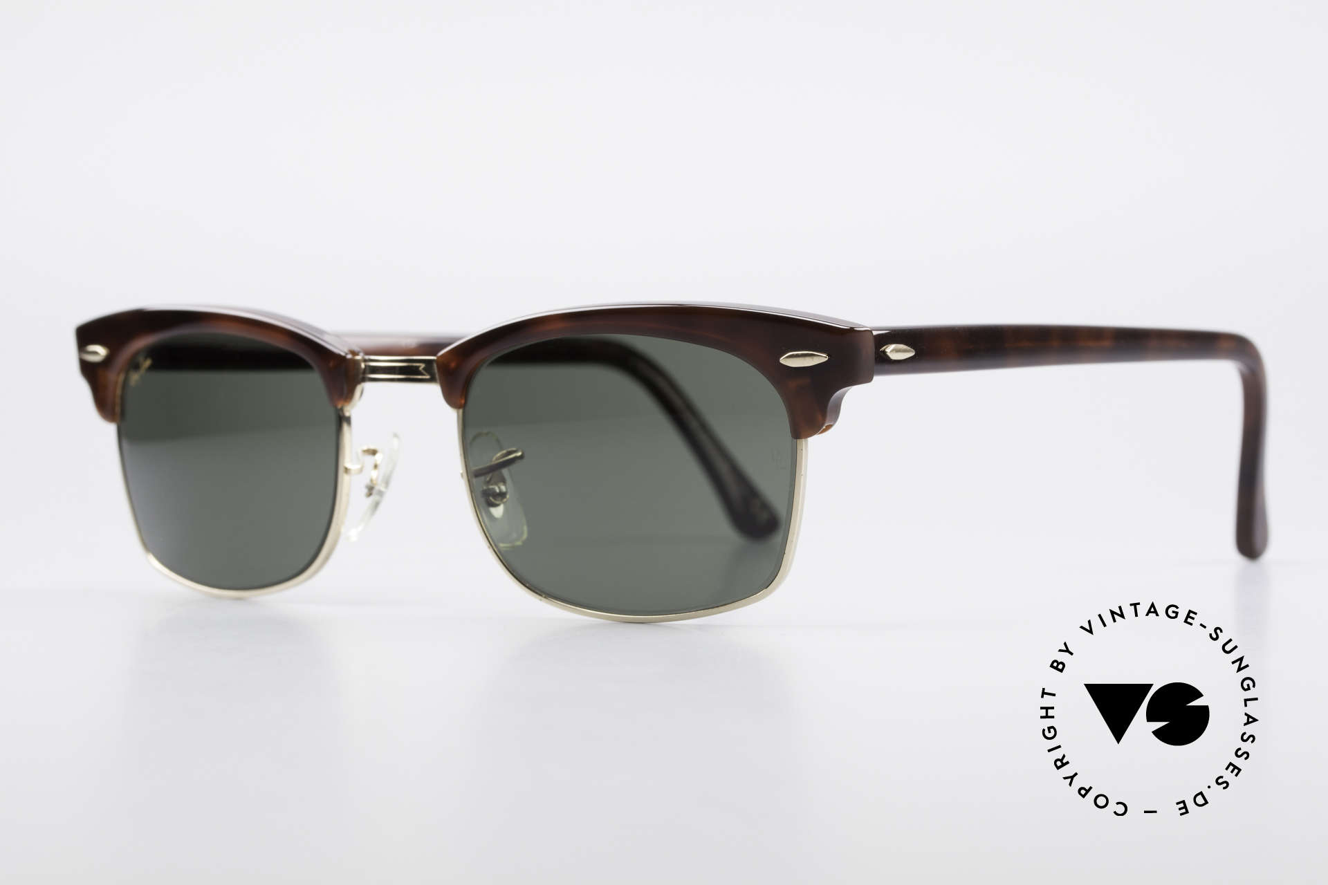 Sunglasses Ray Ban Clubmaster Square 80's Bausch & Lomb Original