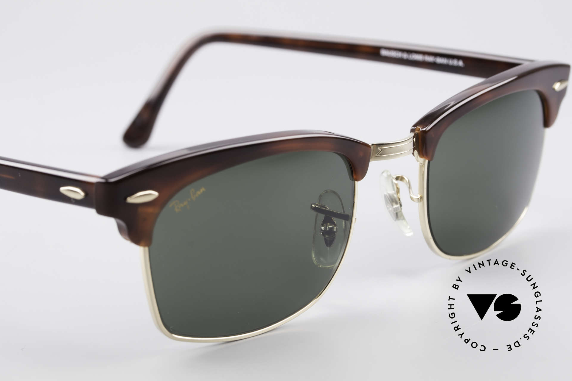 Sunglasses Ray Ban Clubmaster Square 80's Bausch & Lomb Original