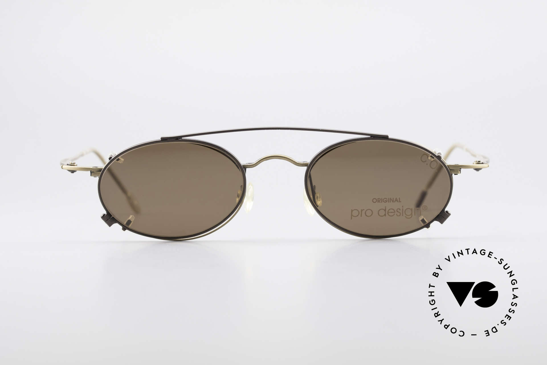 Sunglasses ProDesign P806 Polarized Clip On 90's Shades