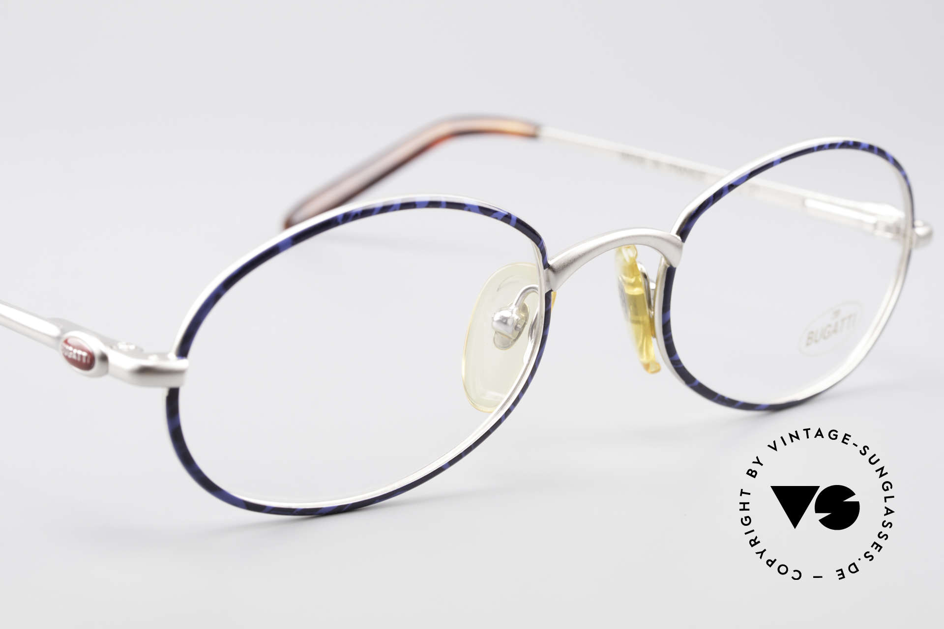 Glasses Bugatti 22338 Rare Oval 90's Vintage Specs