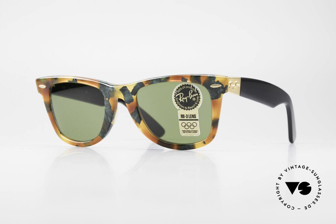 Sunglasses Ray Ban Wayfarer I Limited Deluxe Edition USA | Vintage ...
