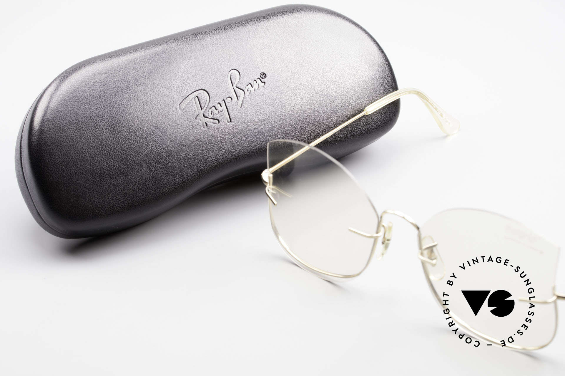 Glasses Ray Ban Balgrip 702 Gold Filled Vintage Frame