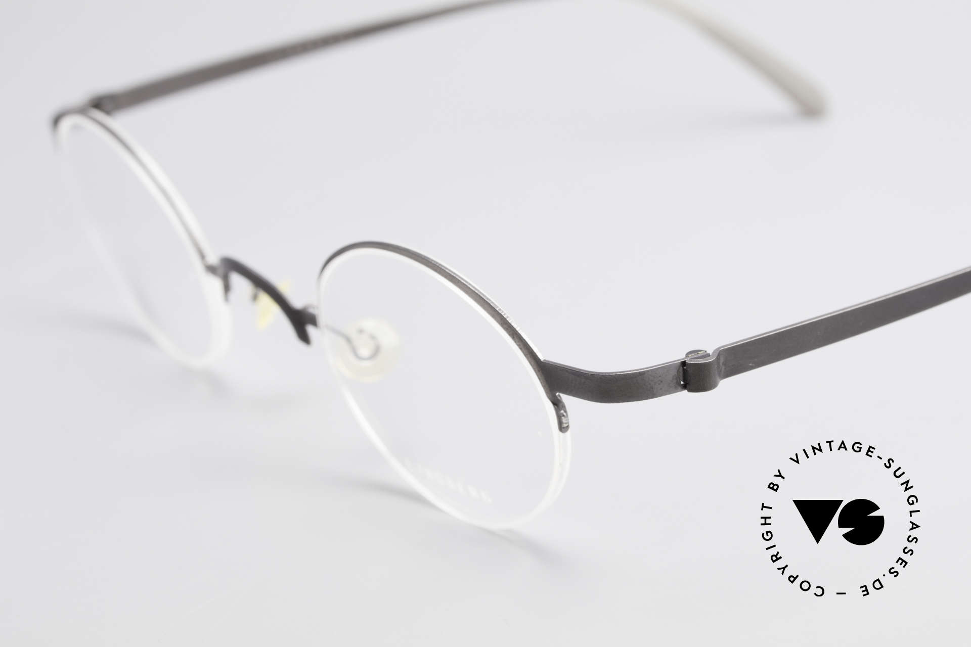 Glasses Lindberg 7005 Strip Titan Round Titanium Frame Unisex