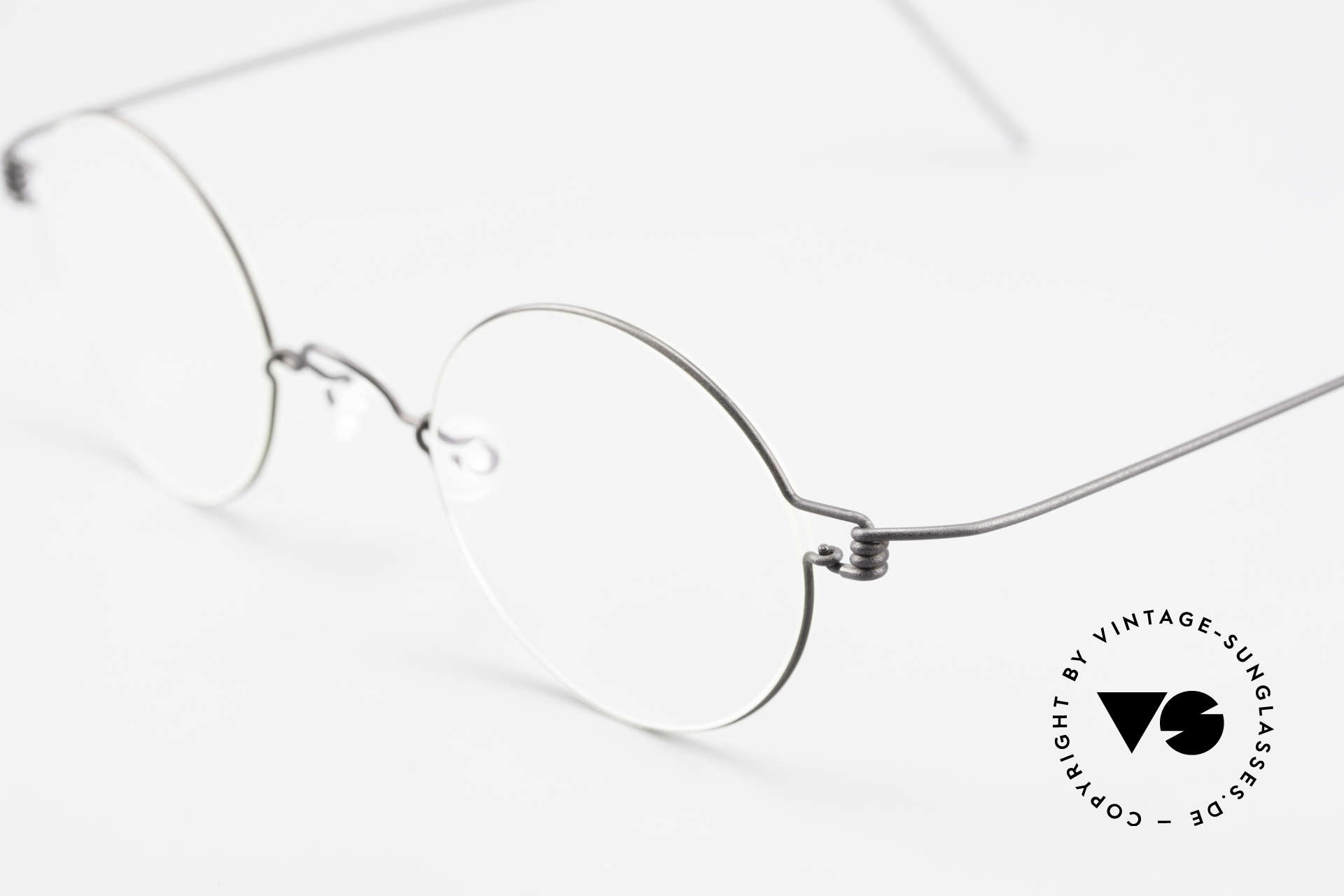 Glasses Lindberg Corona Air Titan Rim Round Titanium Frame Unisex