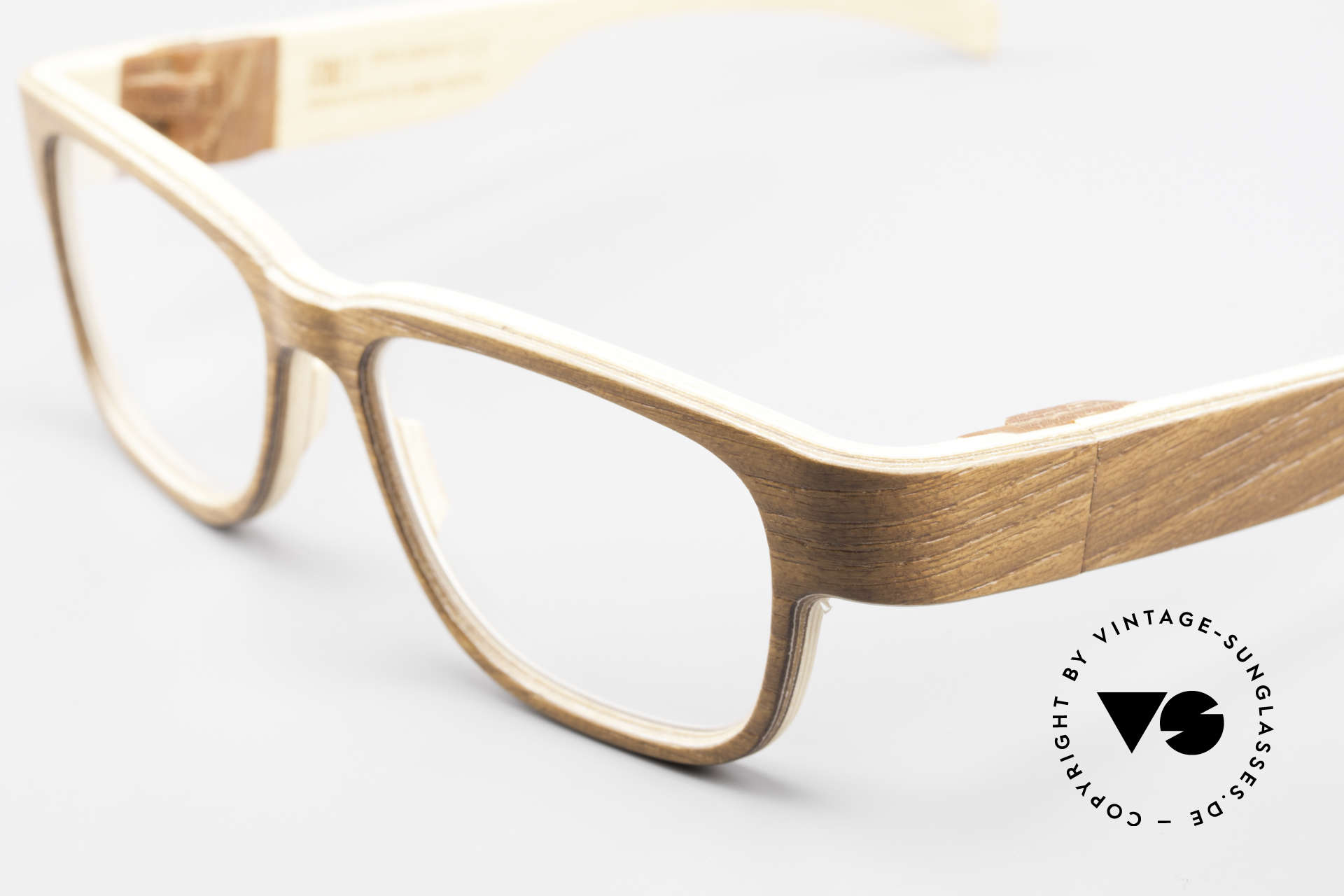 Glasses Rolf Spectacles Jupiter 54 XL Frame Made From Pure Wood