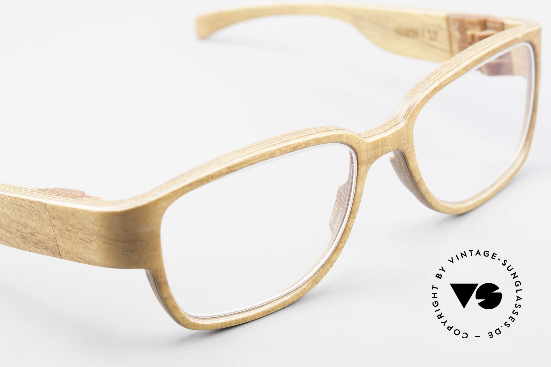 Glasses Rolf Spectacles Hornet 52 Pure Wood Eyeglasses Large