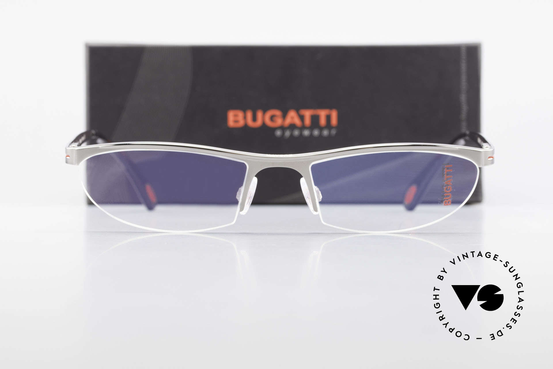 Glasses Bugatti 497 Ruthenium Vintage Eyeglasses | Vintage Sunglasses