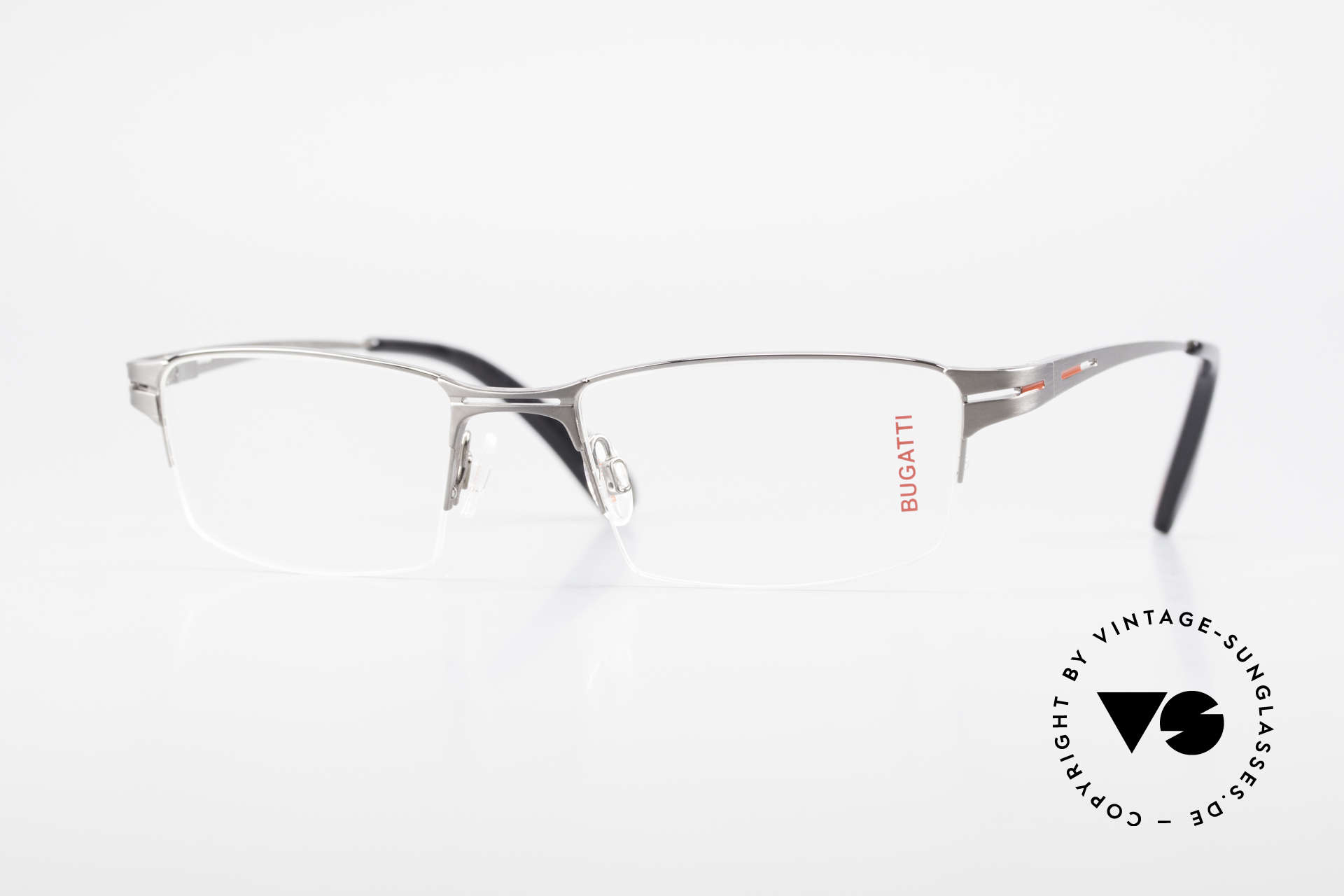 Glasses Bugatti 456 Nylor Titan Frame Ruthenium