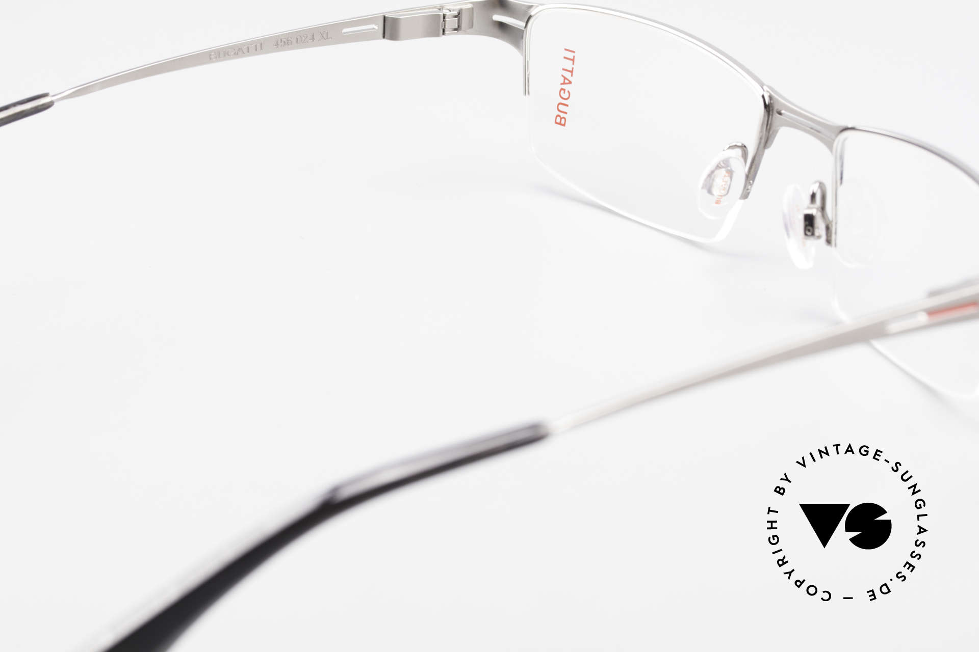 Glasses Bugatti 456 Nylor Titan Frame Ruthenium