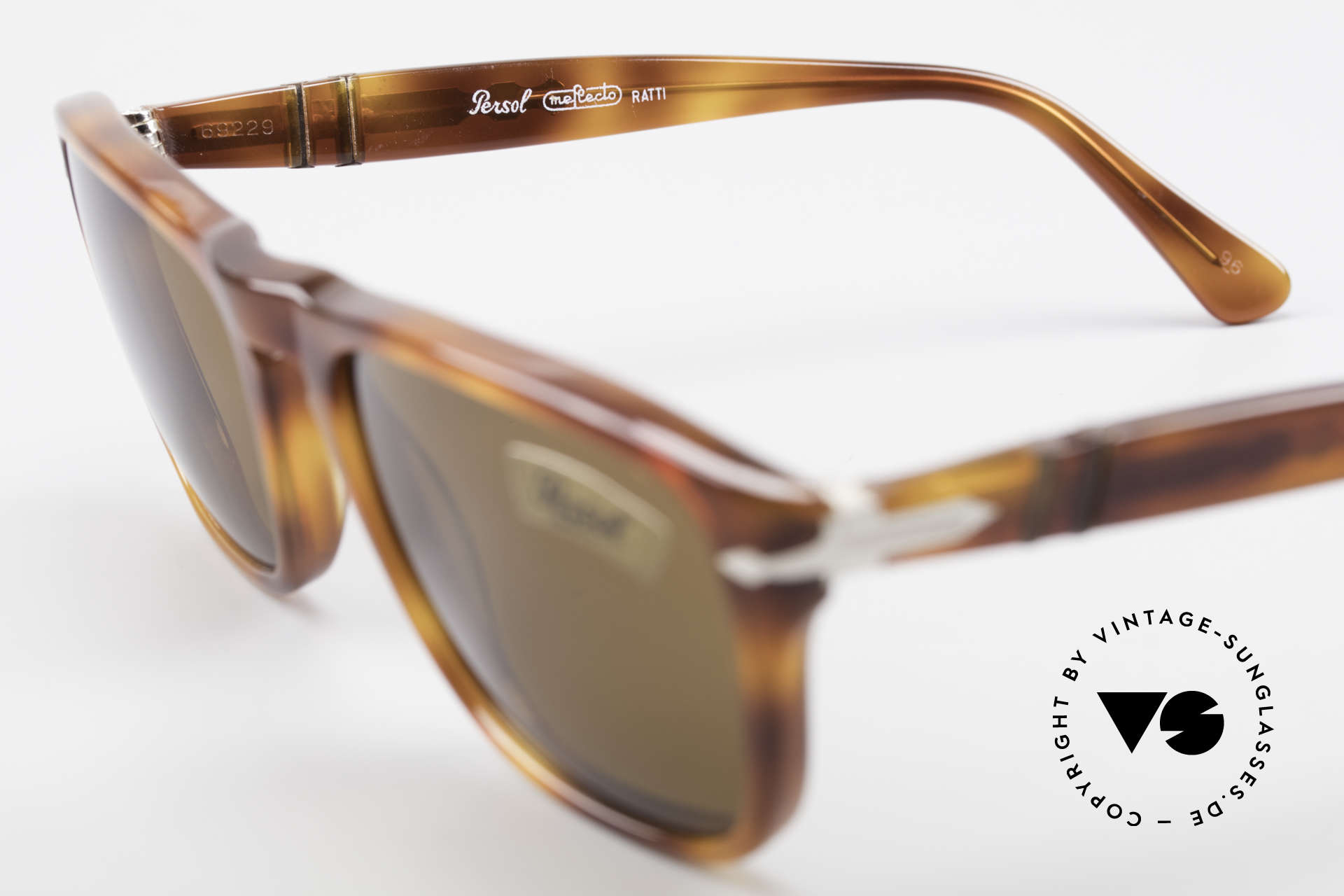 Sunglasses Persol 69229 Ratti 80's Vintage No Retro Shades