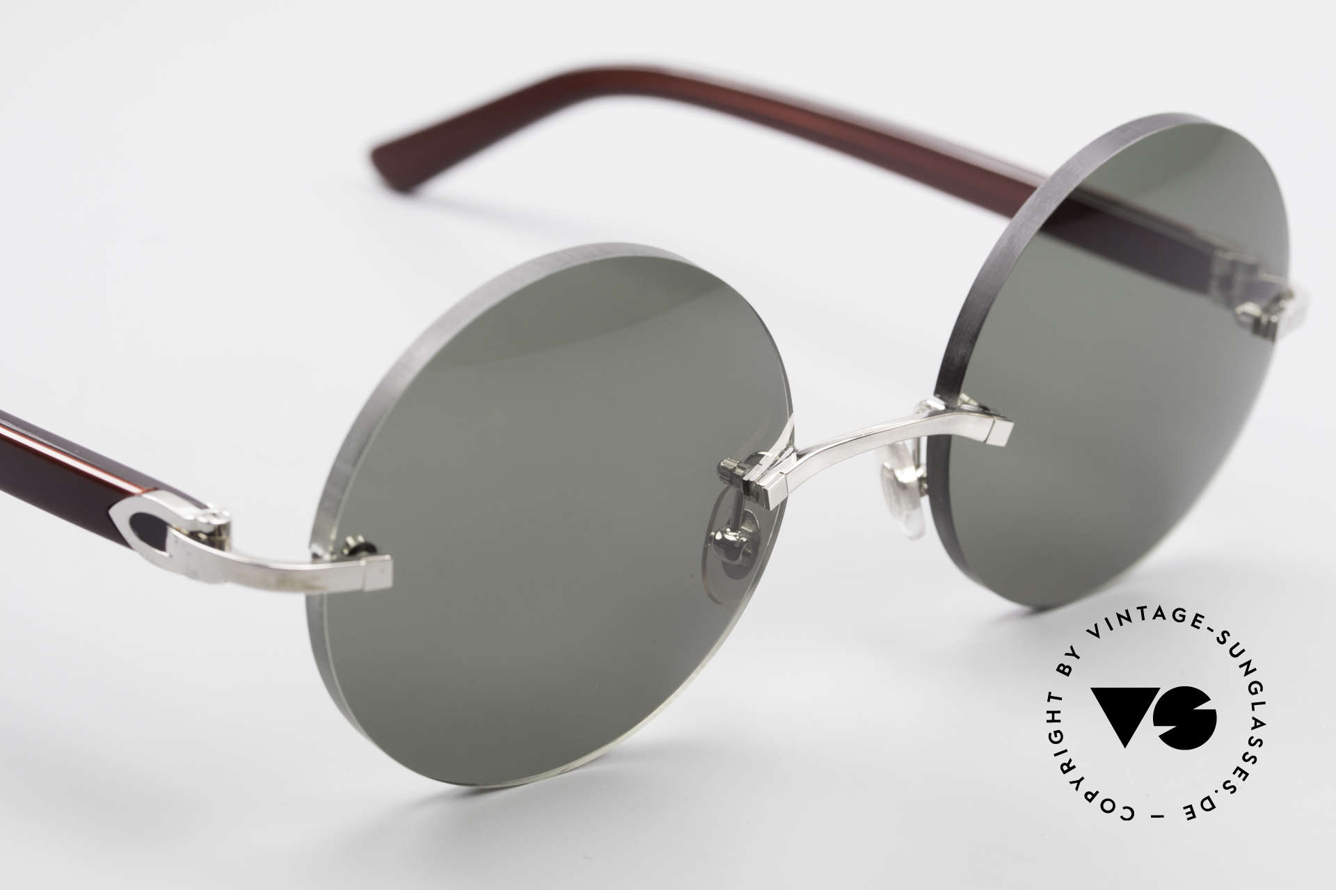 Sunglasses Cartier C Decor Madison Small Round Luxury Shades
