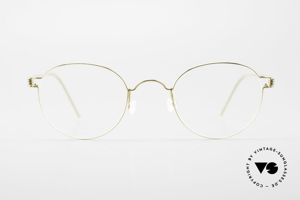 Glasses Lindberg Matt Air Titan Rim Panto Titanium Frame Unisex