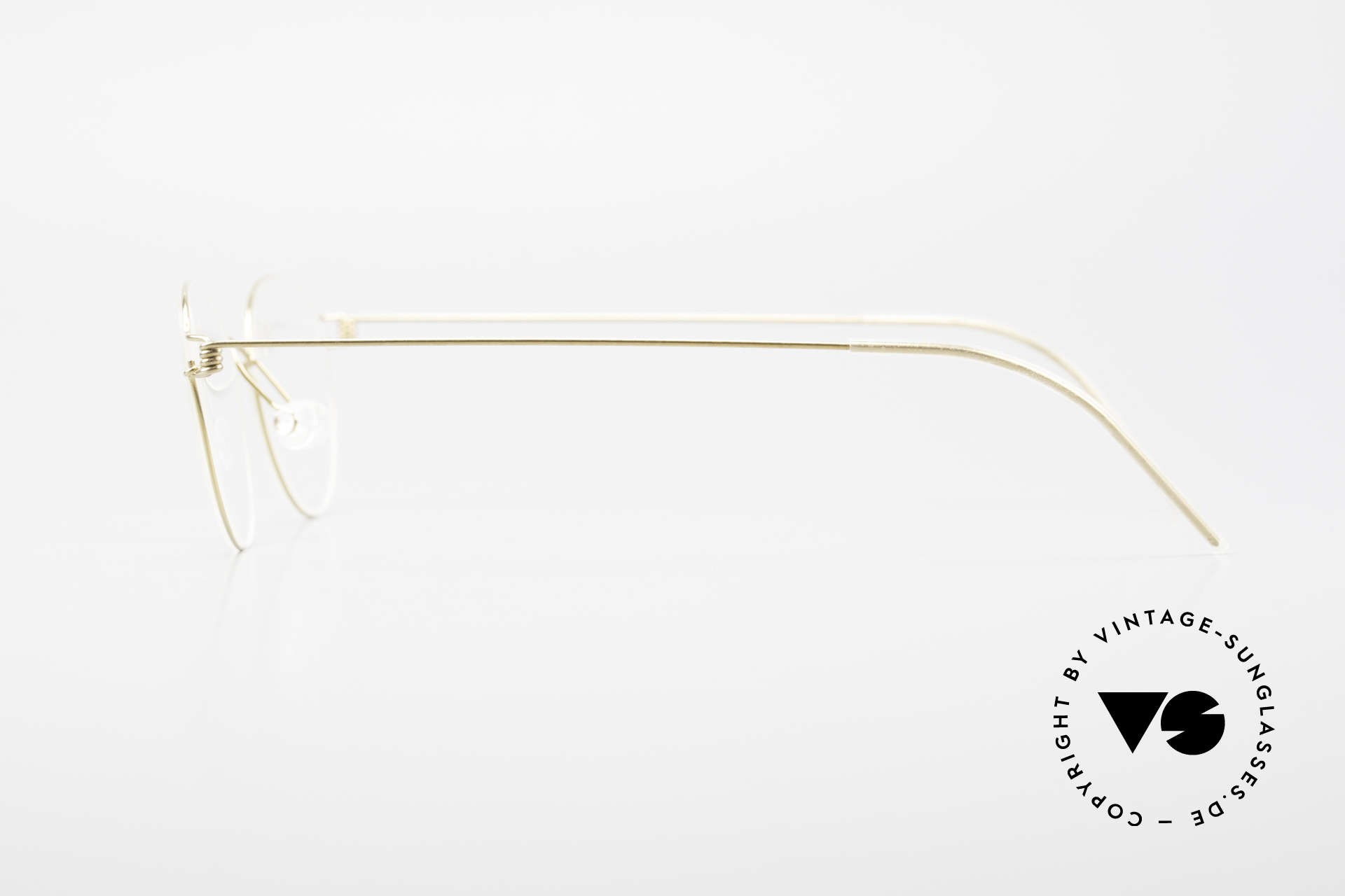 Glasses Lindberg Matt Air Titan Rim Panto Titanium Frame Unisex