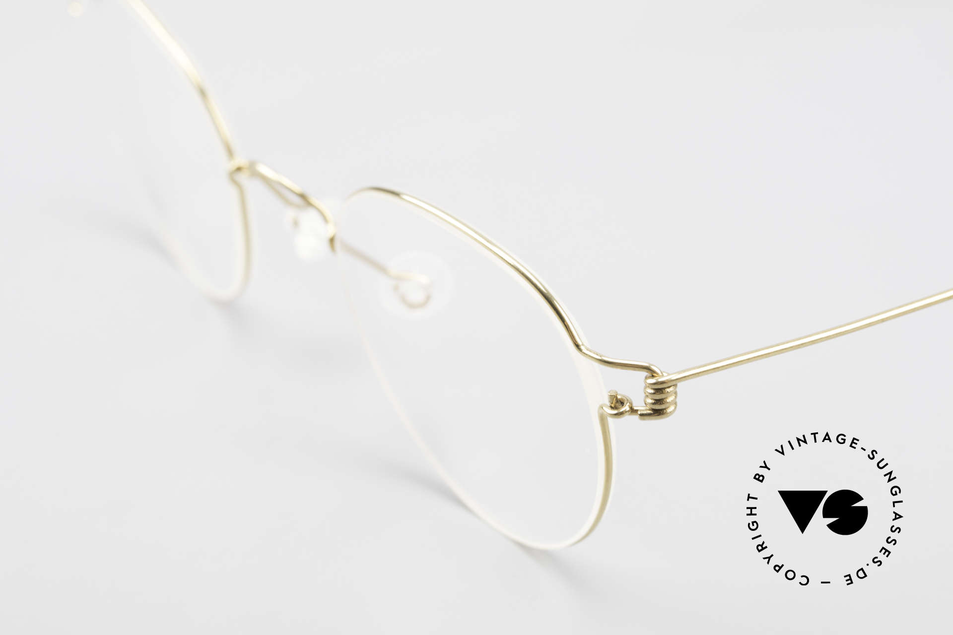 Glasses Lindberg Matt Air Titan Rim Panto Titanium Frame Unisex