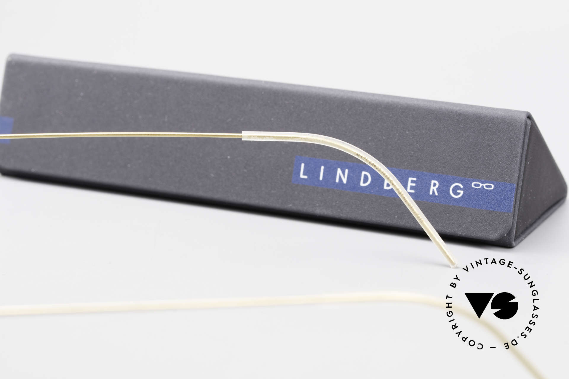Glasses Lindberg Matt Air Titan Rim Panto Titanium Frame Unisex