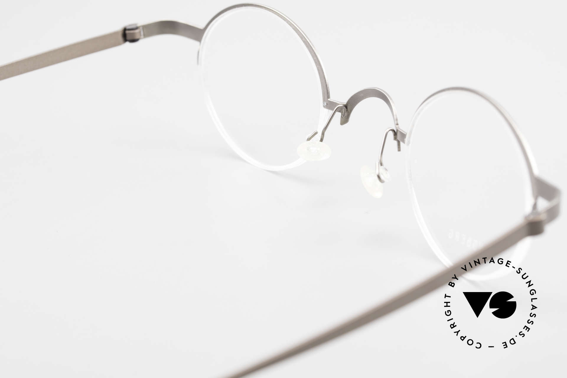 Glasses Lindberg 7005 Strip Titan Round Titanium Frame Unisex