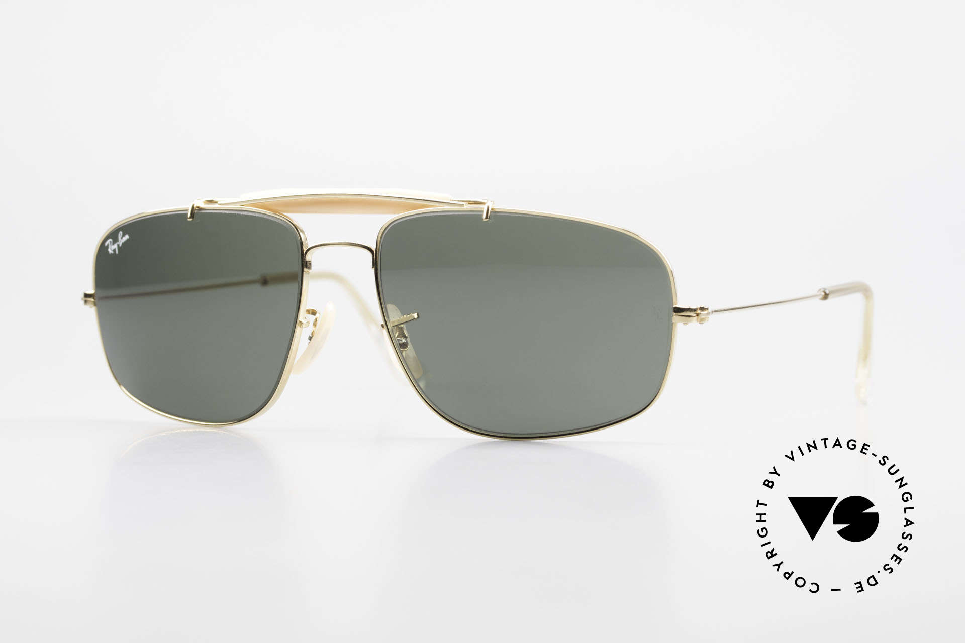 Sunglasses Ray Ban Explorer Browbar Old Ray Ban Made in USA B&L