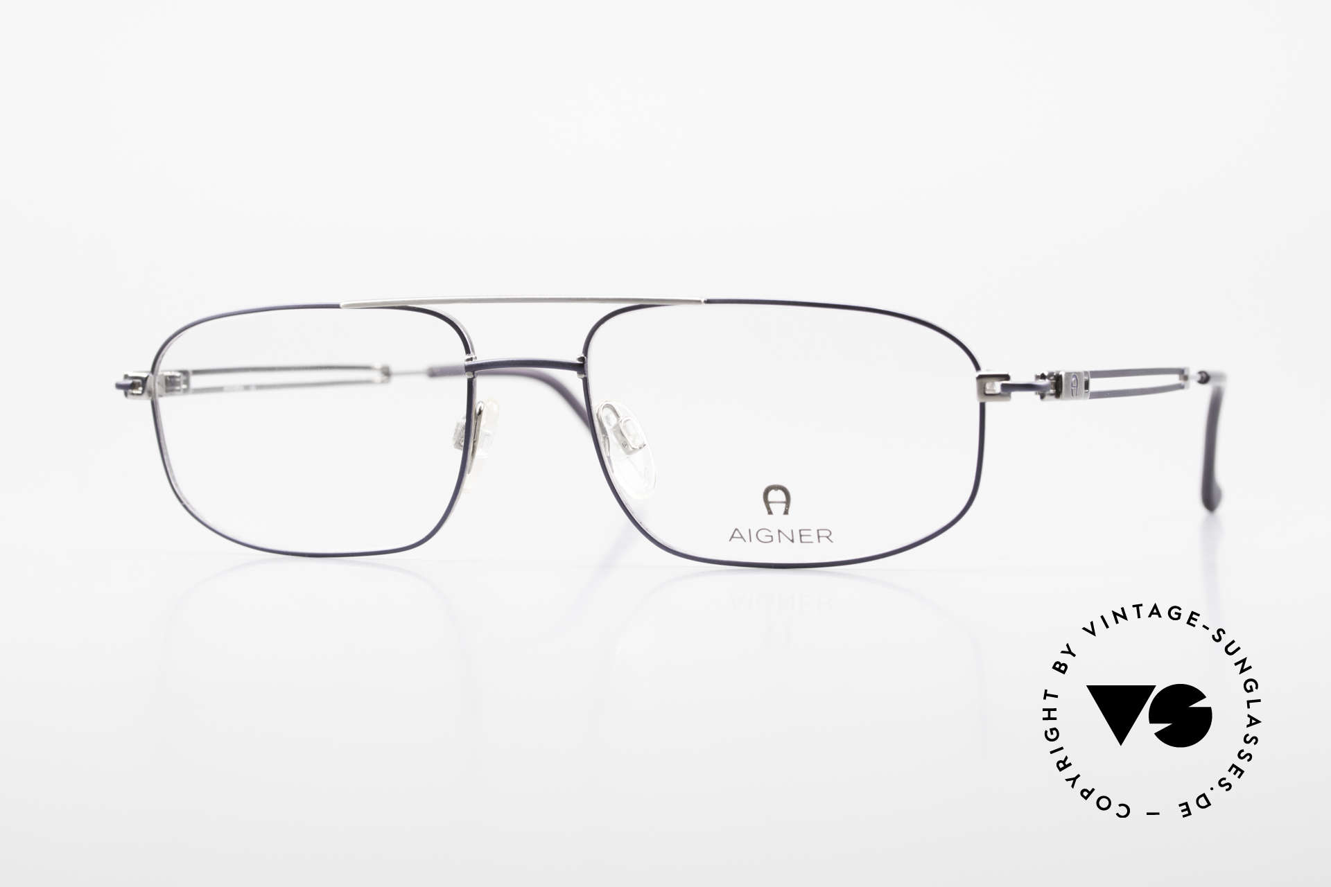 Glasses Aigner EA9111 90's Men's Eyeglasses Metal