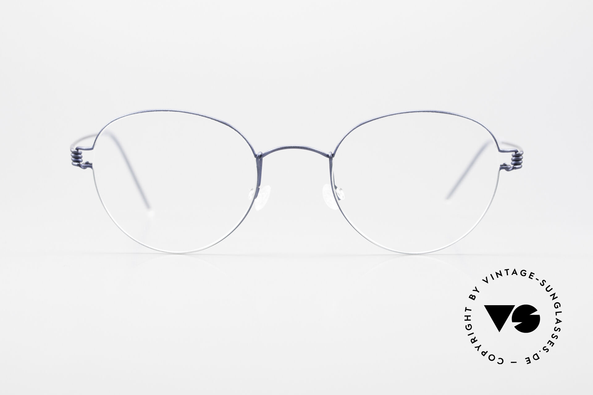 Glasses Lindberg Bo Air Titan Rim Small Panto Glasses Titanium