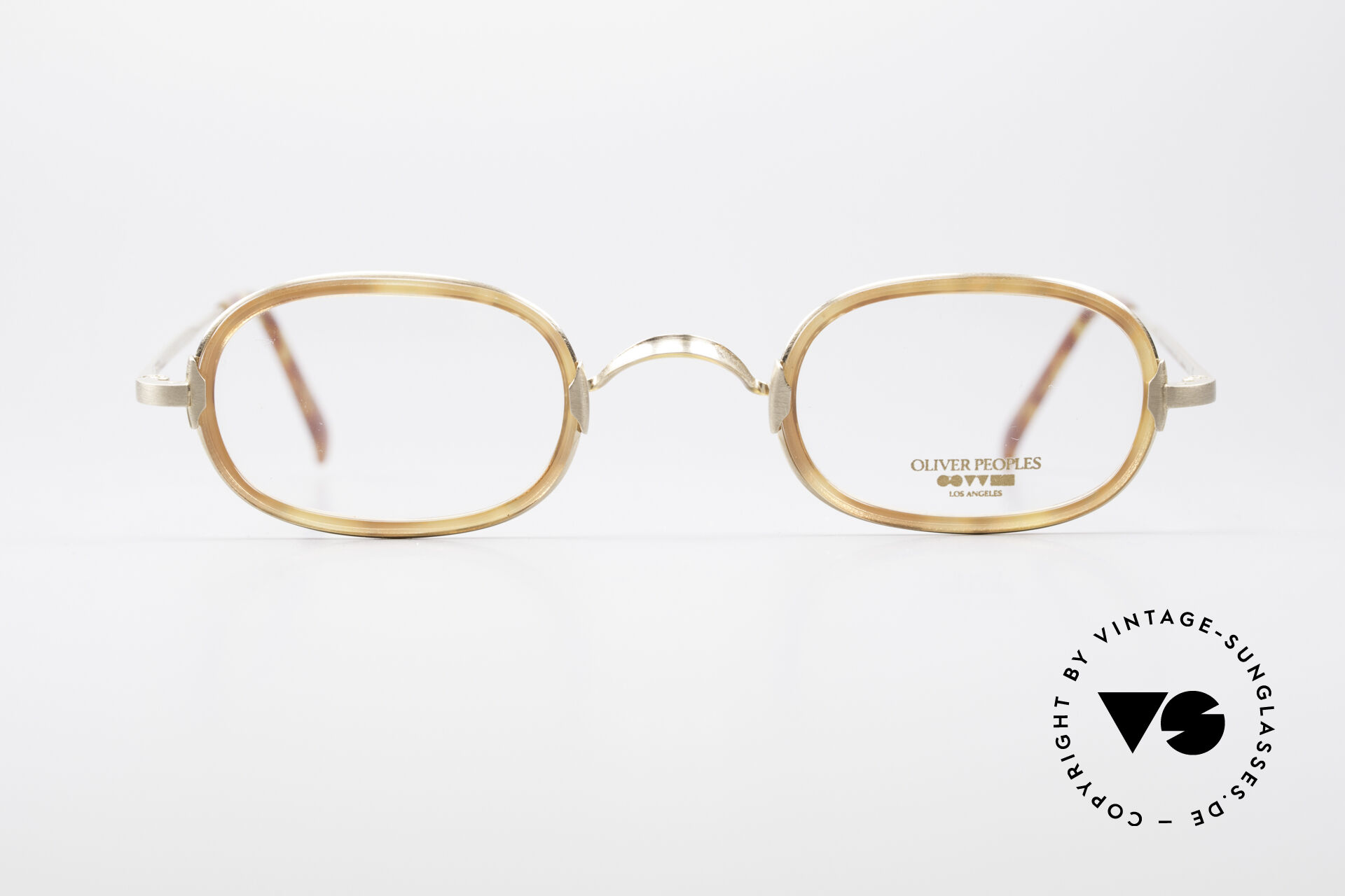 Glasses Oliver Peoples Fred Vintage Designer Frame Oval
