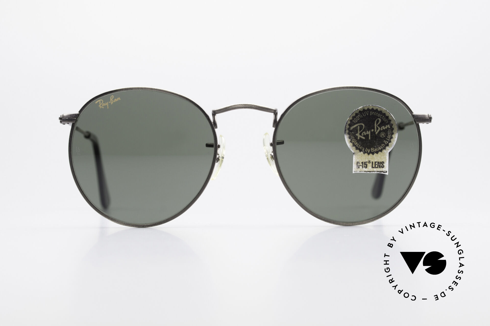 Sunglasses Ray Ban Round Metal 49 Round Vintage Sunglasses USA