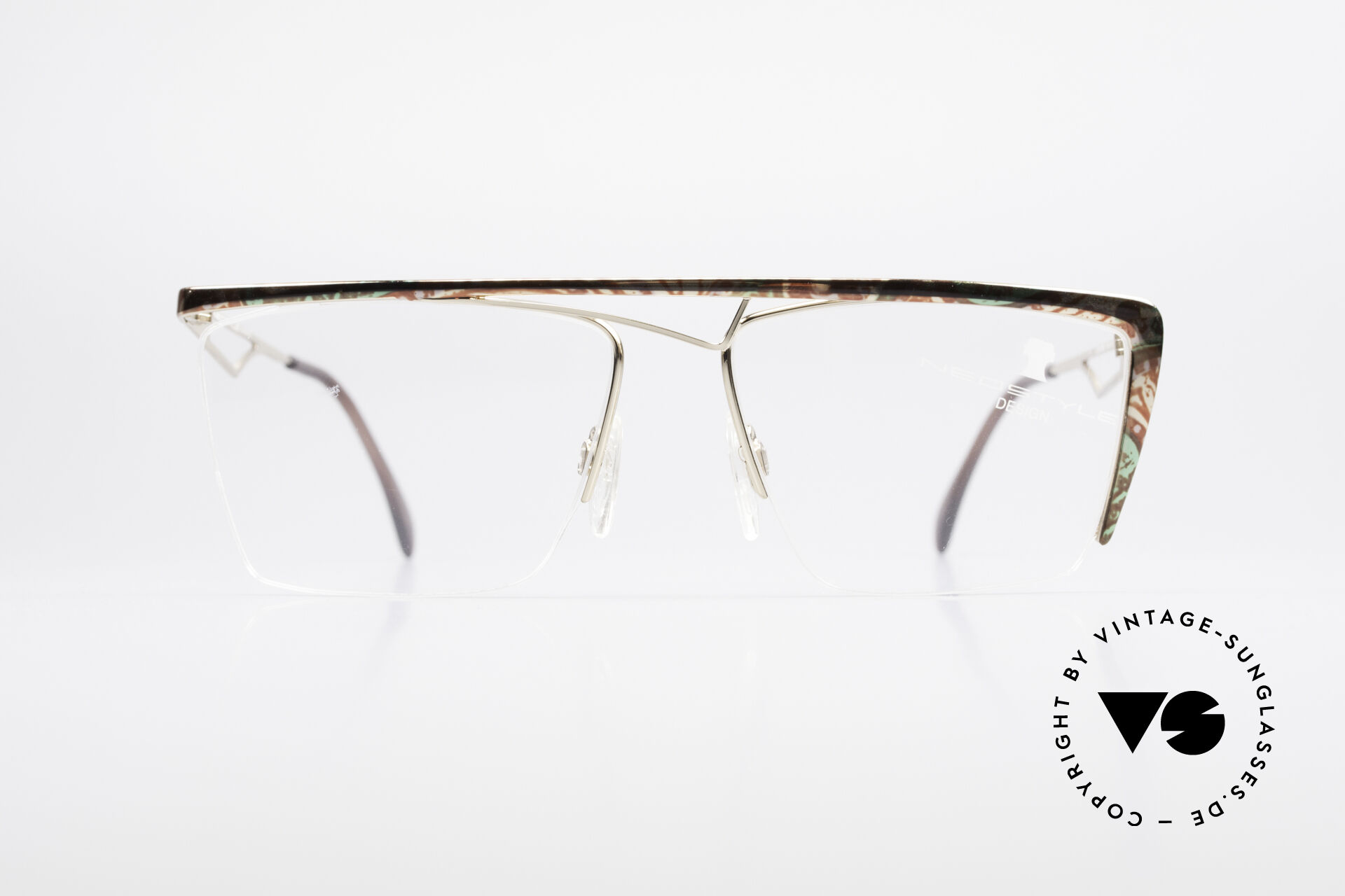 Glasses Neostyle Jet 201 Vintage 80's Nylor Frame