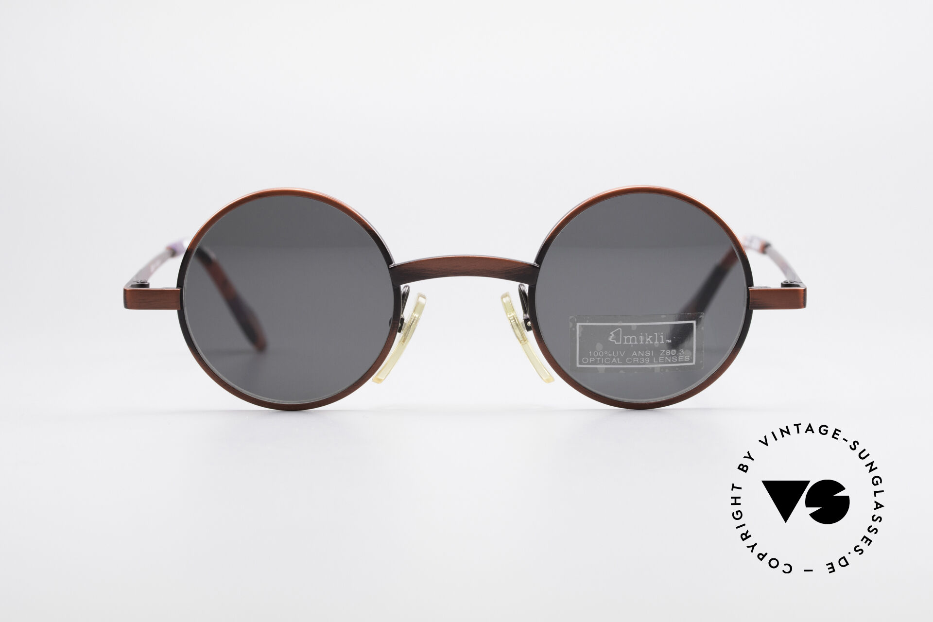 Sunglasses Alain Mikli 6684 / 7684 Round Designer Shades 90's