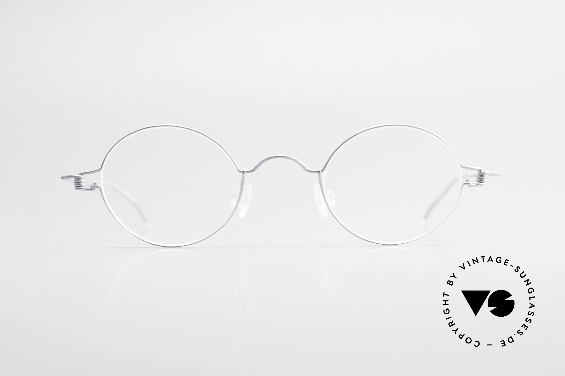 Glasses Lindberg Pio Air Titan Rim Round Titanium Frame Unisex